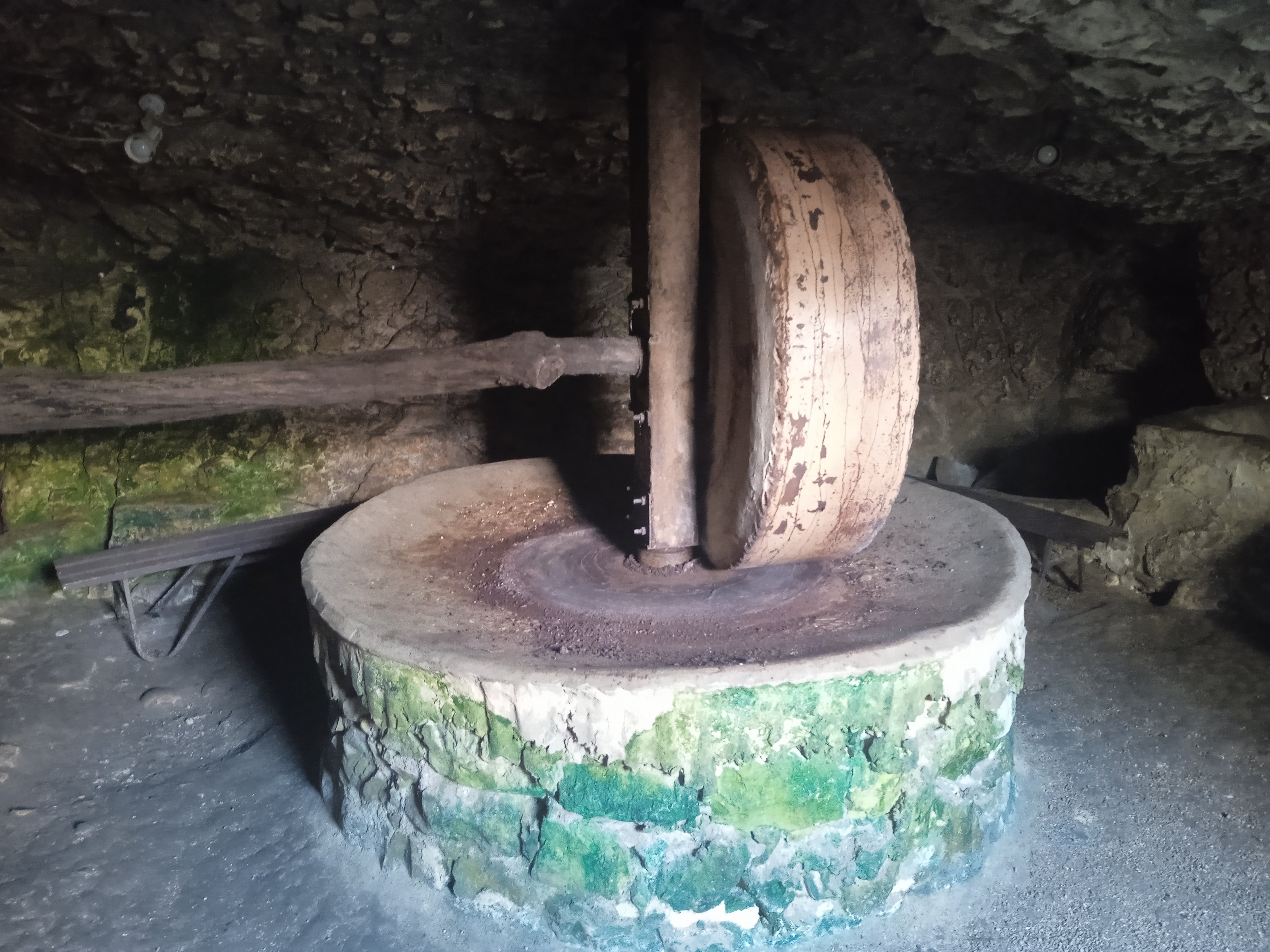 Ancient Oil Stone Wheel Press - Isfiya