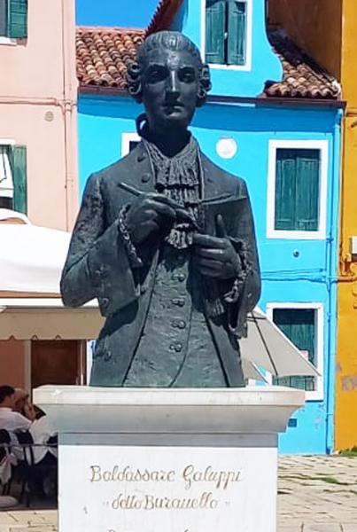 Monument to Baldassare Galuppi - Venice