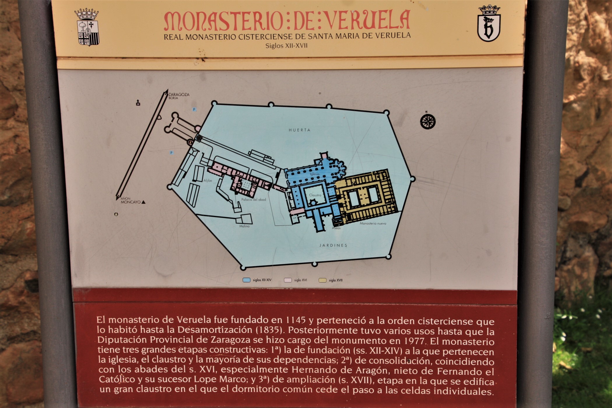 Veruela Abbey / Real Monasterio de Santa María de Veruela - Vera de Moncayo
