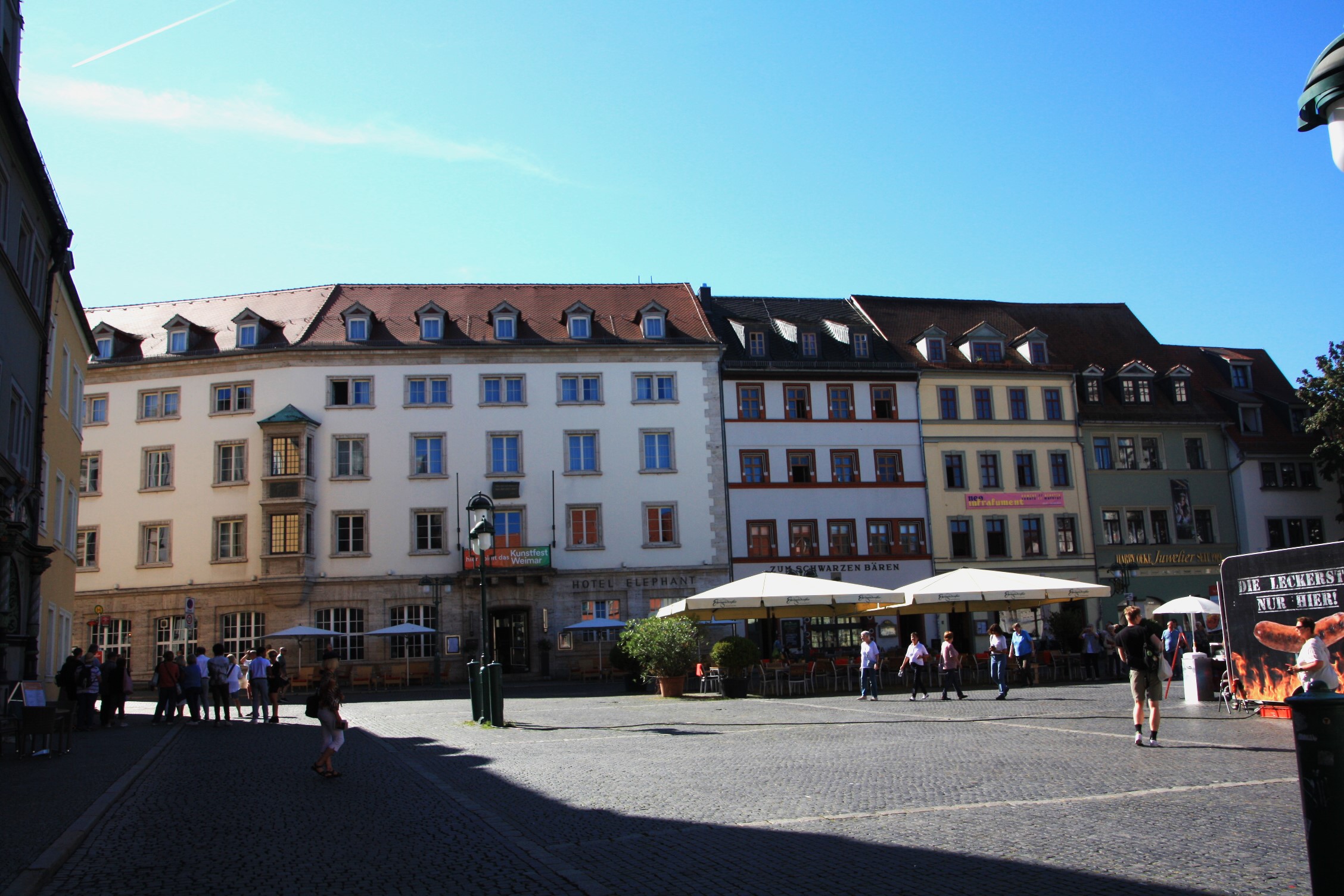 Marktplatz - Weimar | Marktplatz, Sehenswürdigkeit