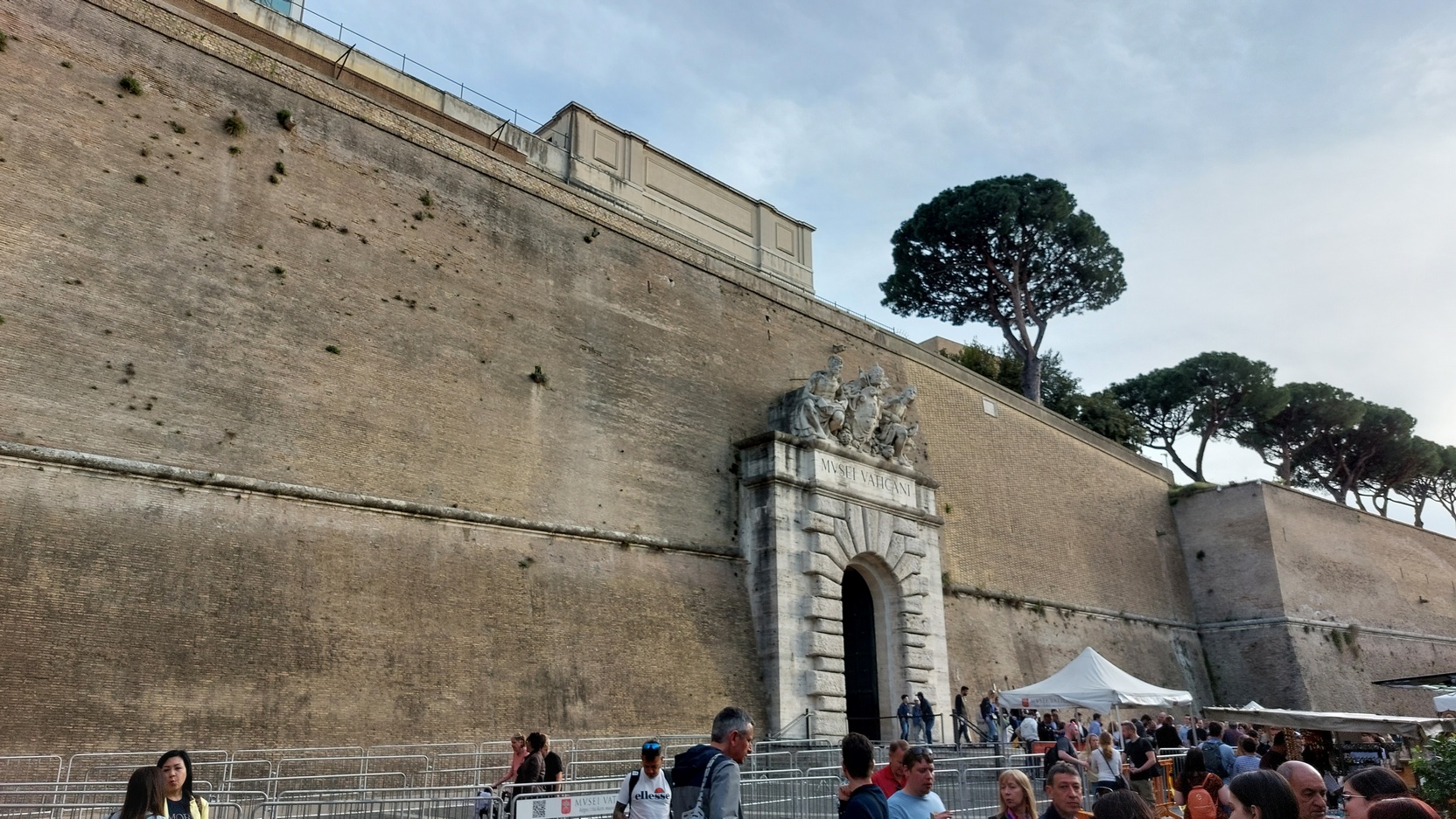 Entrance to Vatican Museum - Rome