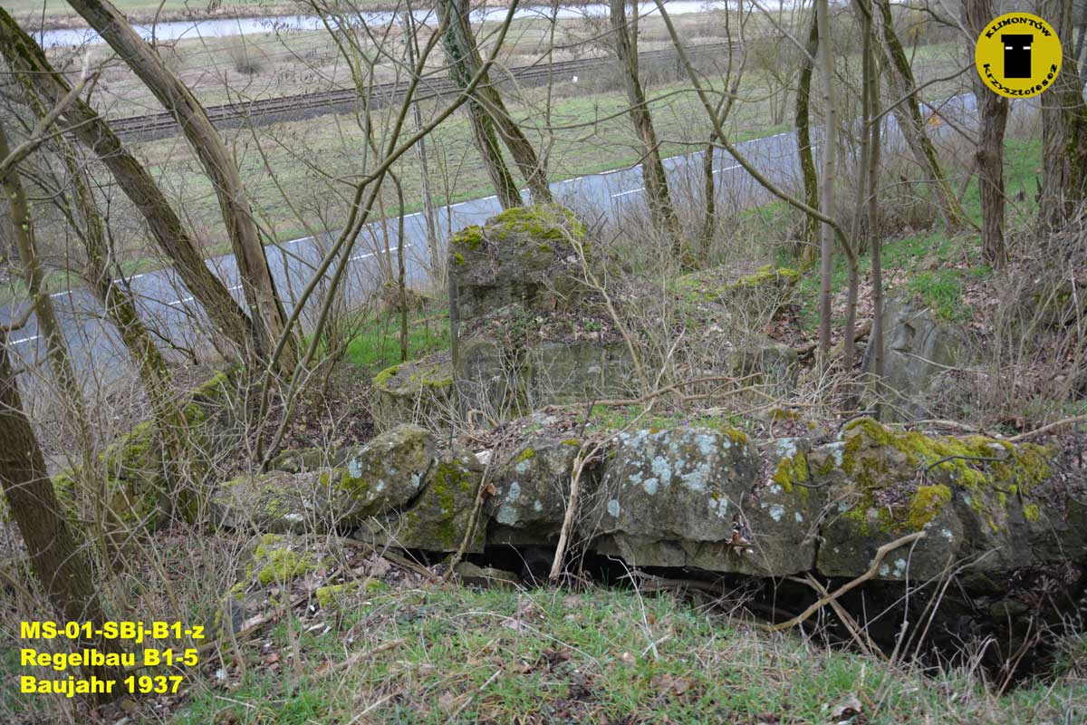 Schron bojowy MS-01 / Pozycja pomorska – Pommernstellung - Klesno