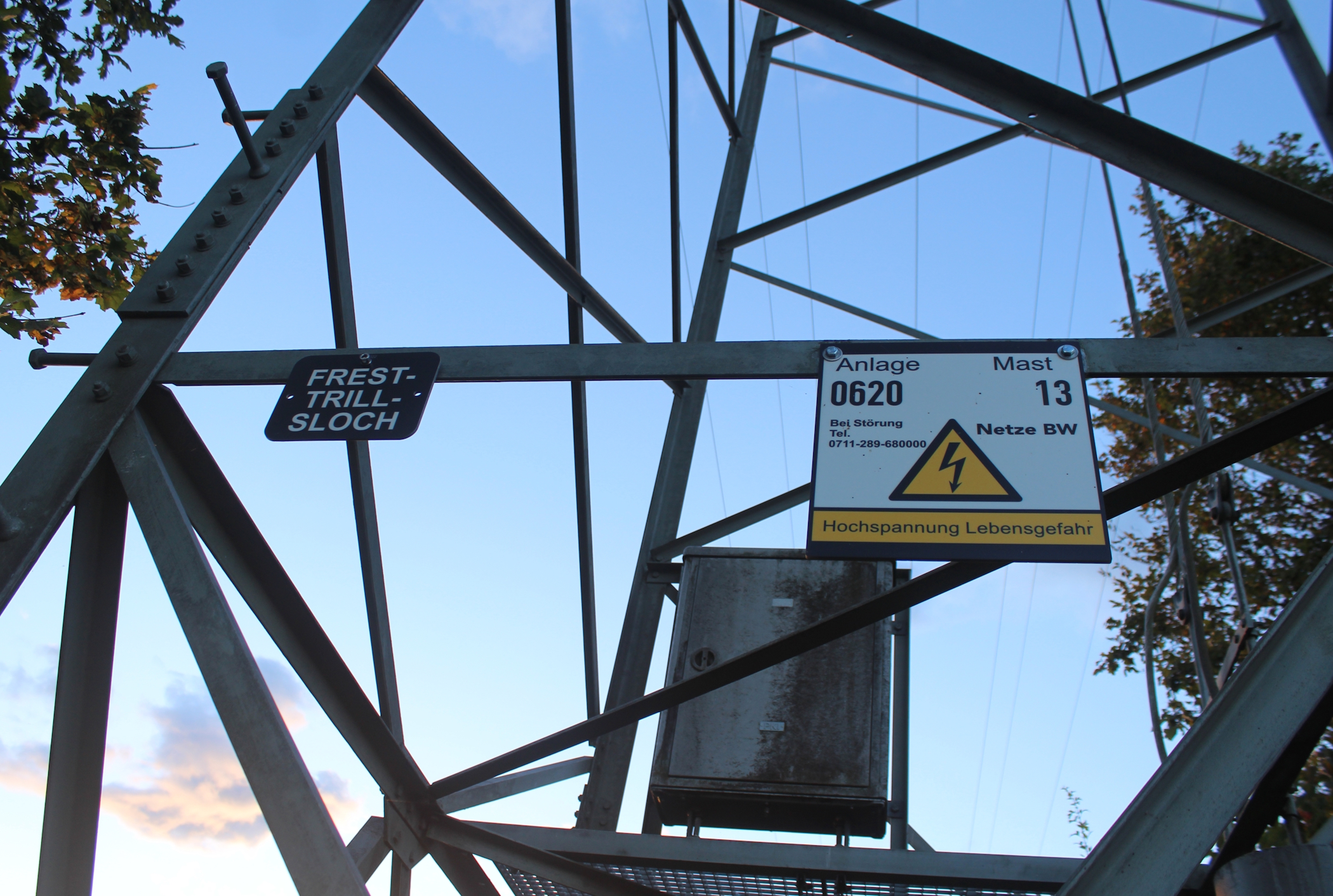 Anlage 620, Mast 13 | Freileitungsmast