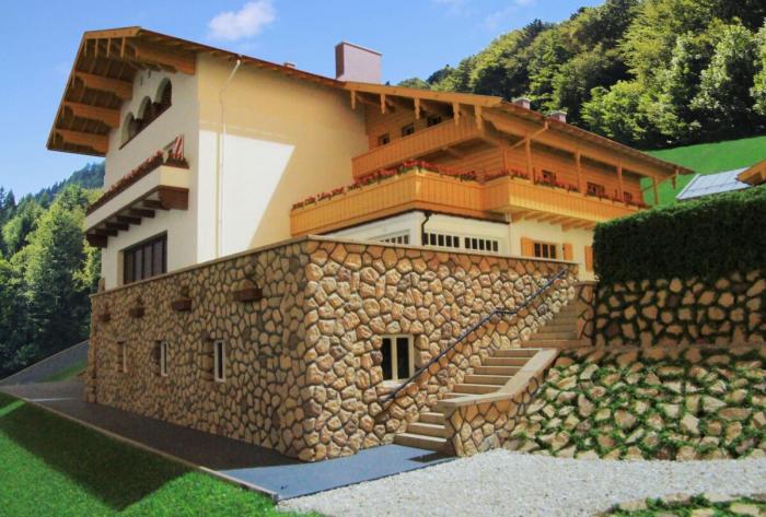 Site of Berghof (Hitler's house in Obersalzberg)