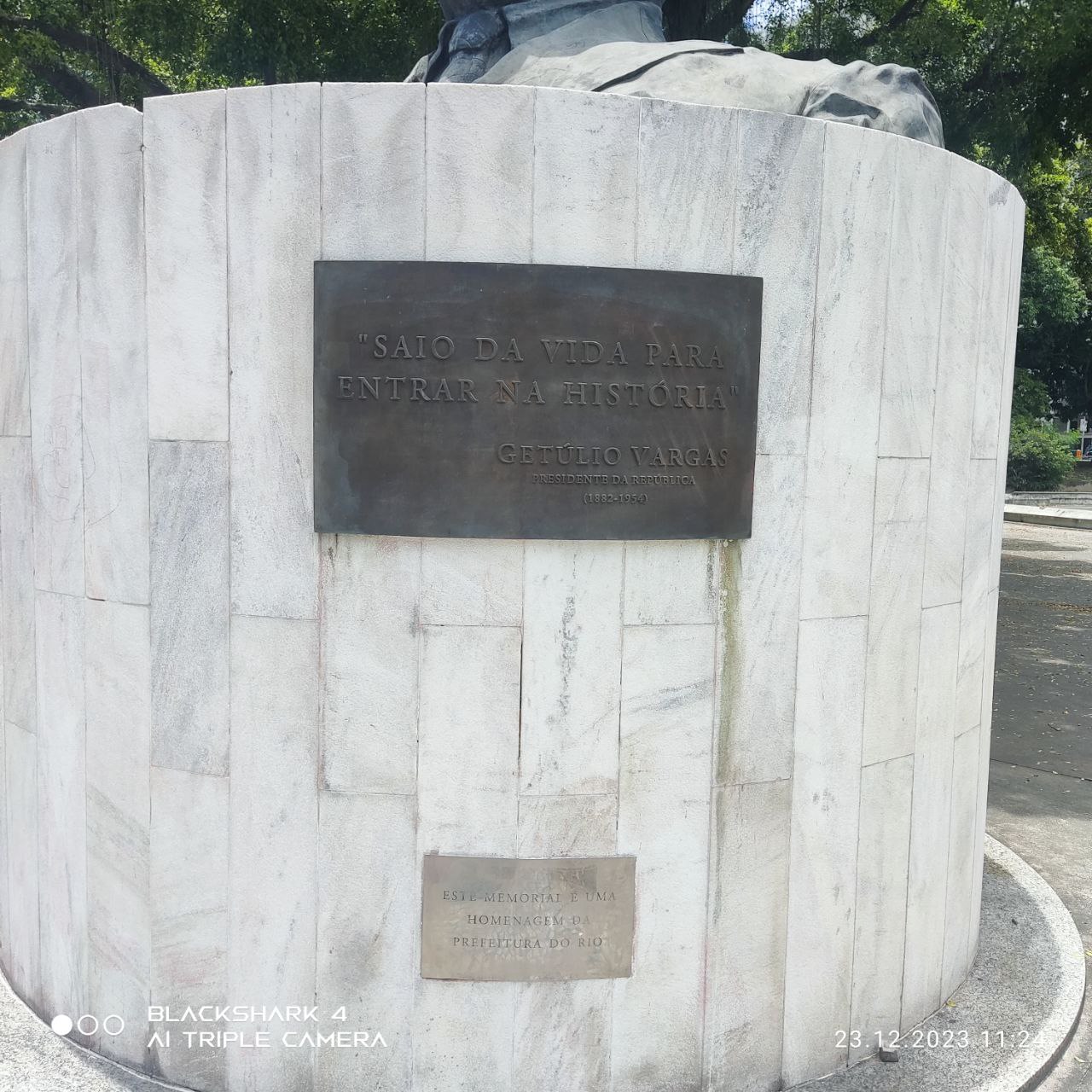 Statue of Getulio Vargas - Rio de Janeiro