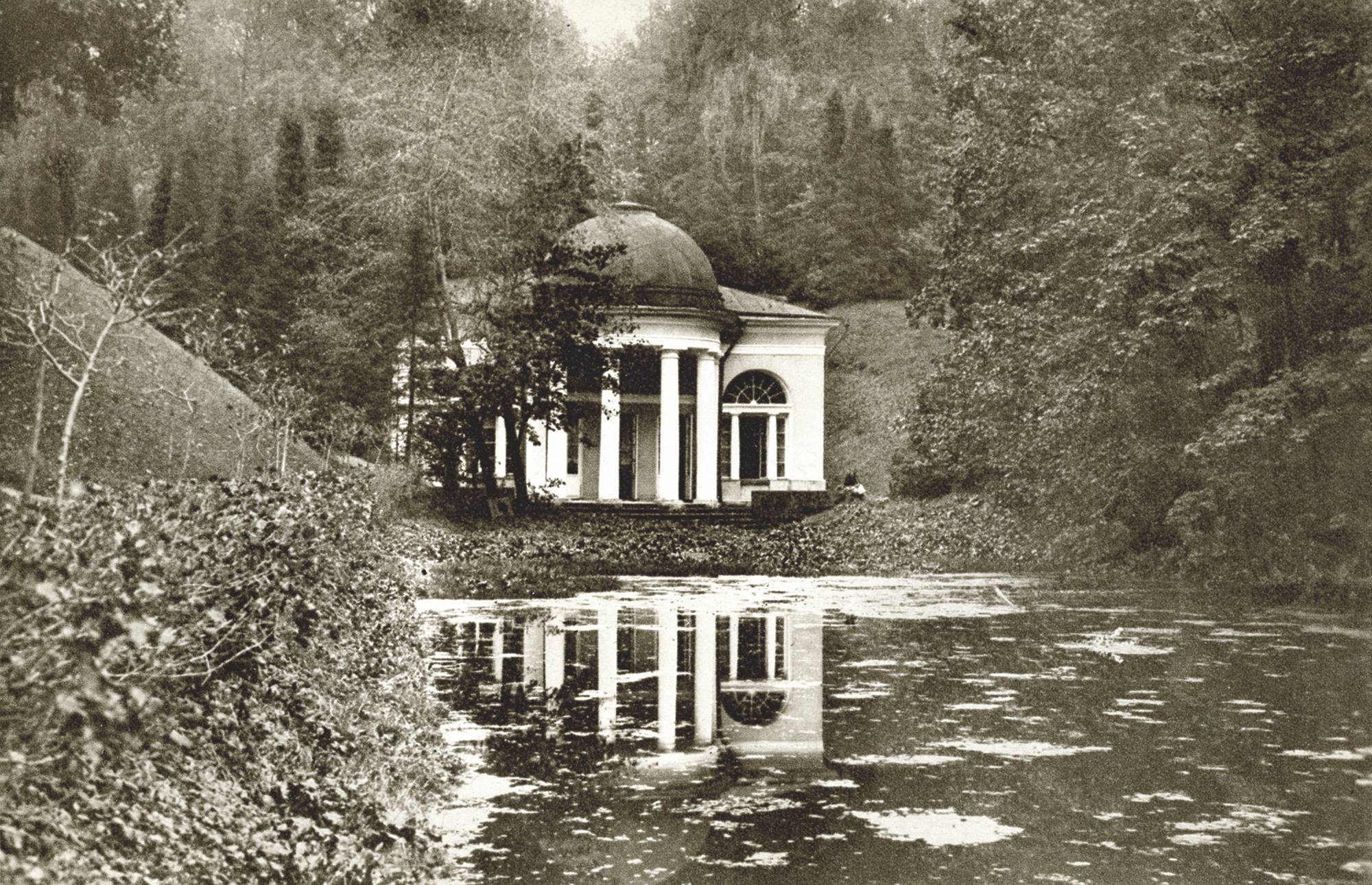 Abandoned bath house for pond - Moscow
