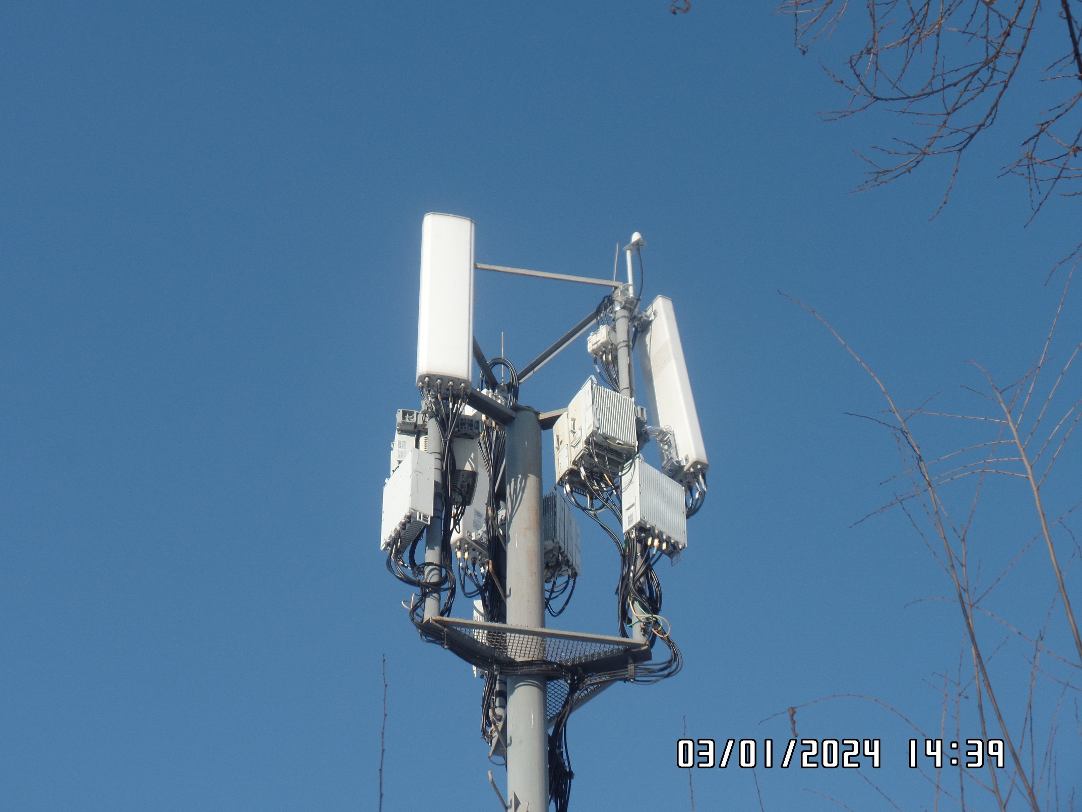 Базовая станция № 27-602 сети цифровой сотовой подвижной связи ПАО «МТС ...