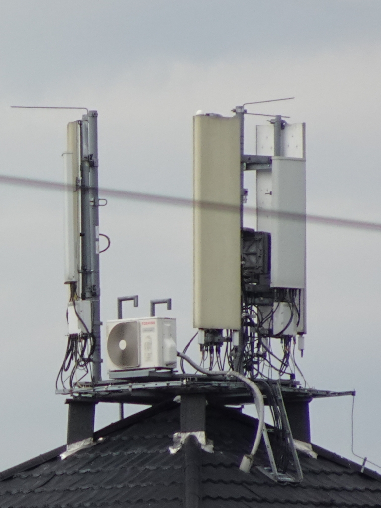 Anteny stacji bazowej - Sanok