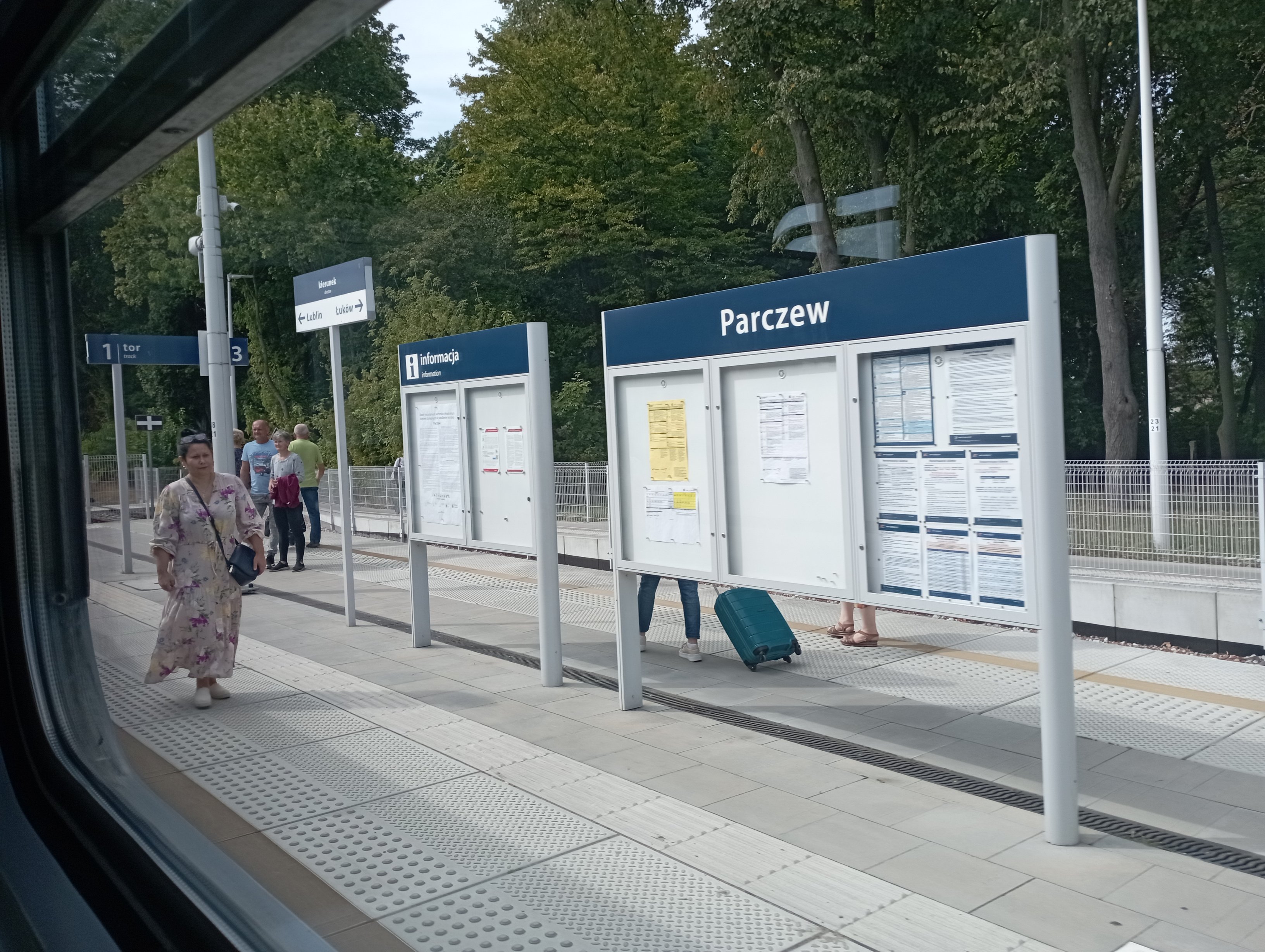 Train Station in Parczew (fon. Parchew) - Parczew