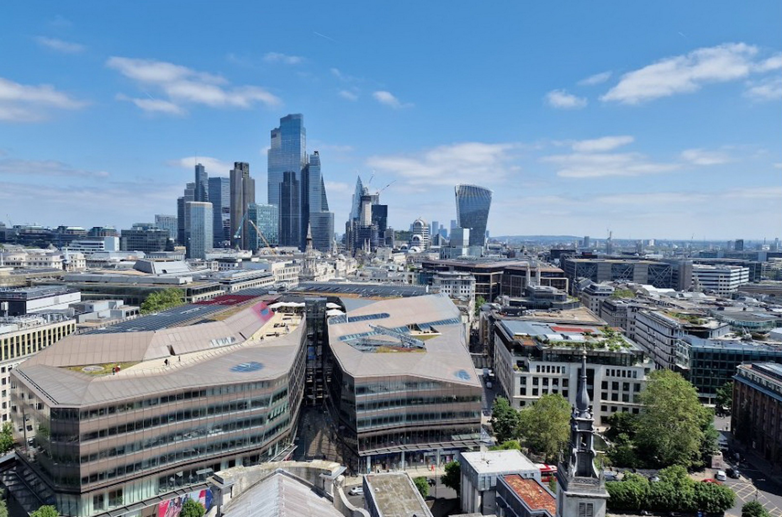 One New Change - London | restaurant, office building, shopping mall ...