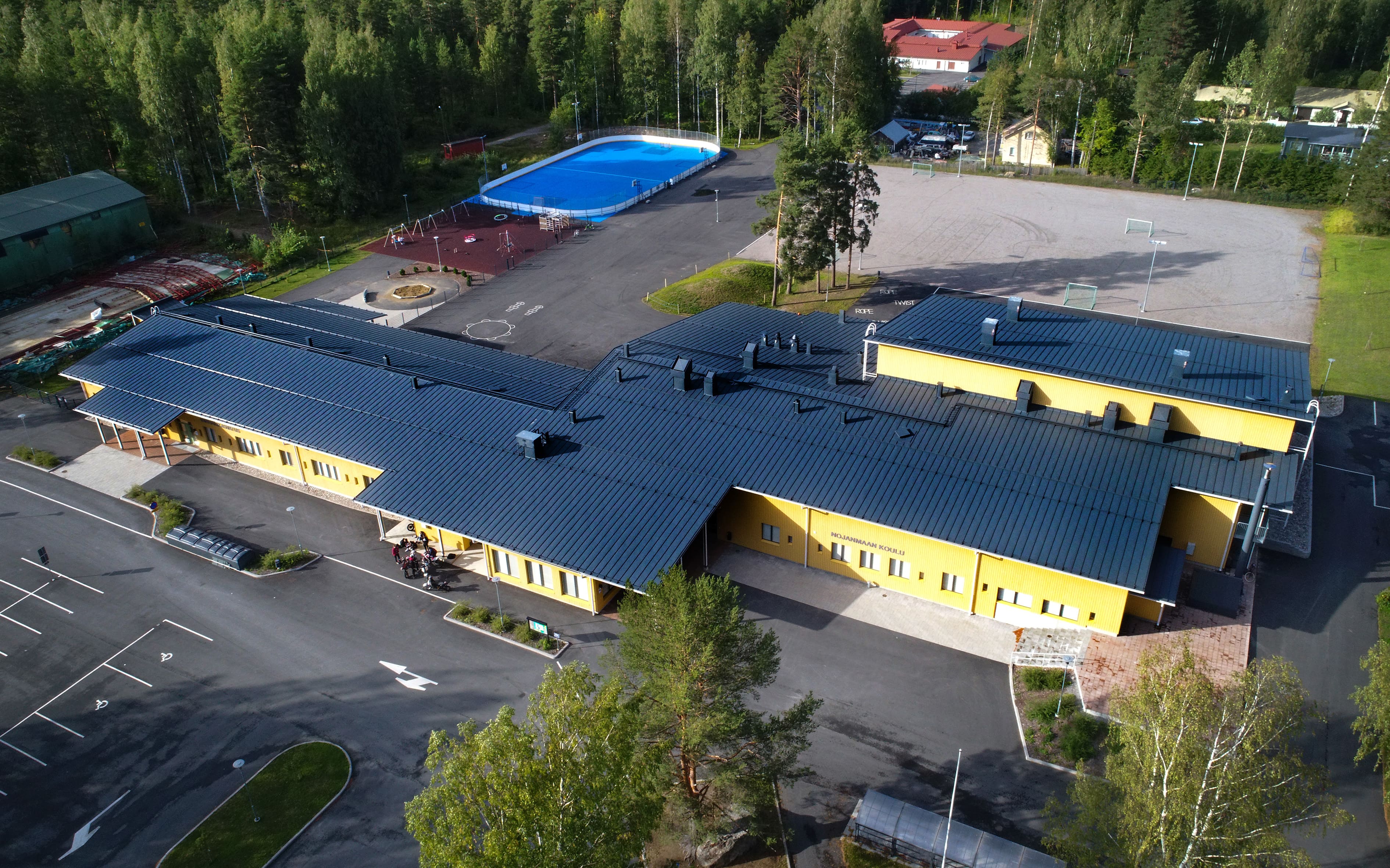 Nojanmaan koulu - Savonlinnan keskusta