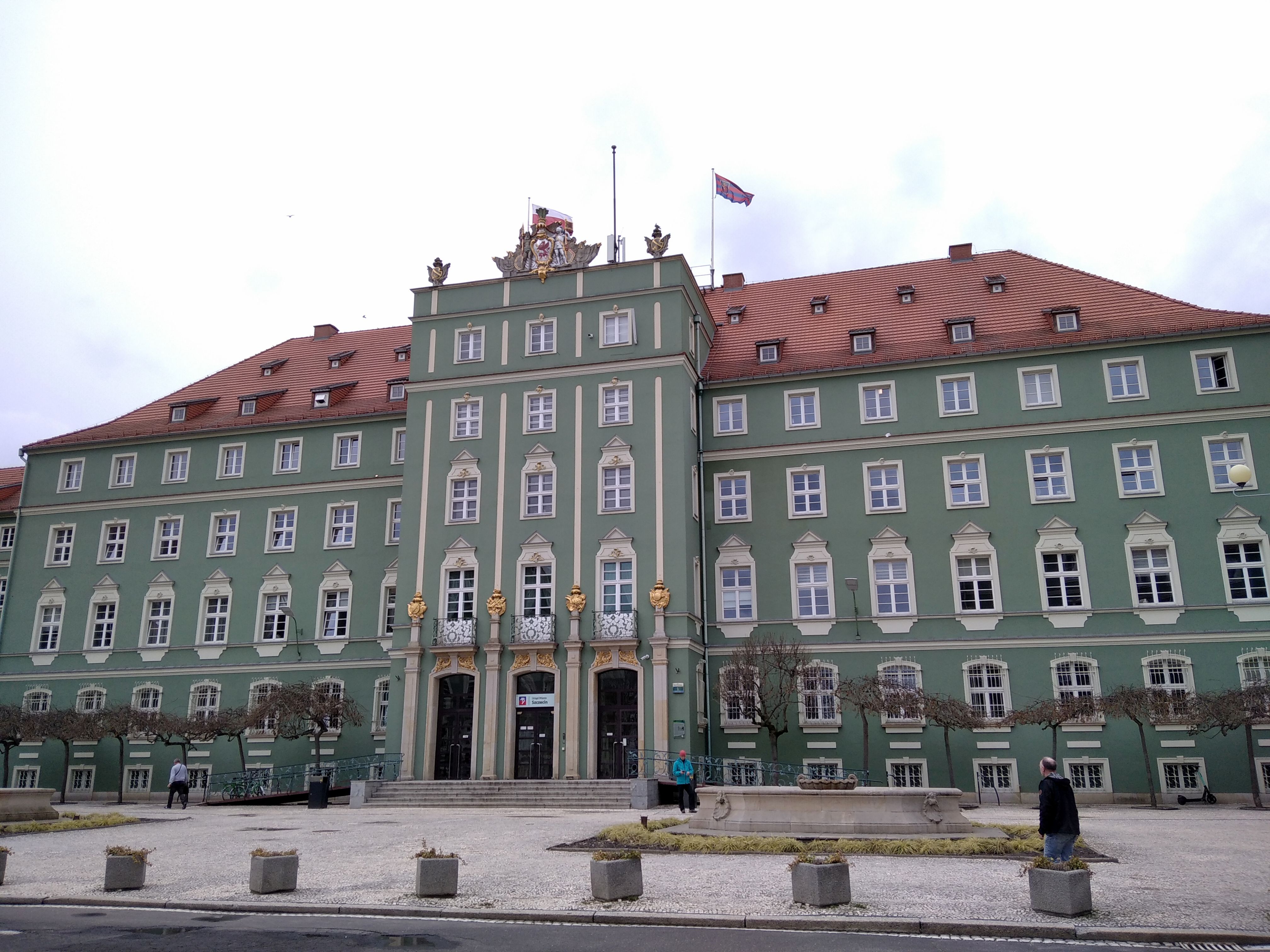 Stadtverwaltung - Stettin | Barock, Rathaus, geschütztes Baudenkmal ...