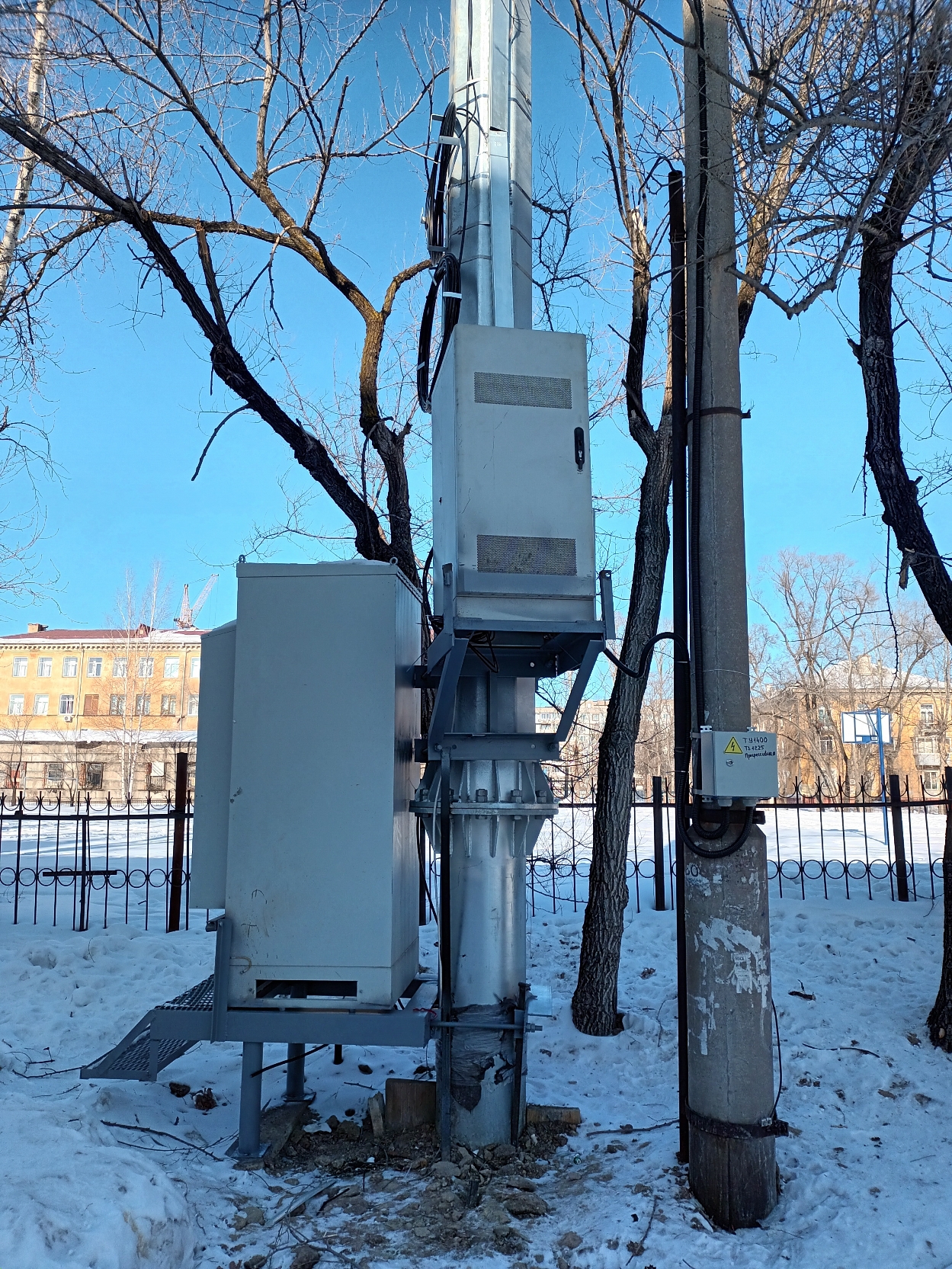 Базовая станция № 0975 сети подвижной радиотелефонной связи ПАО ...