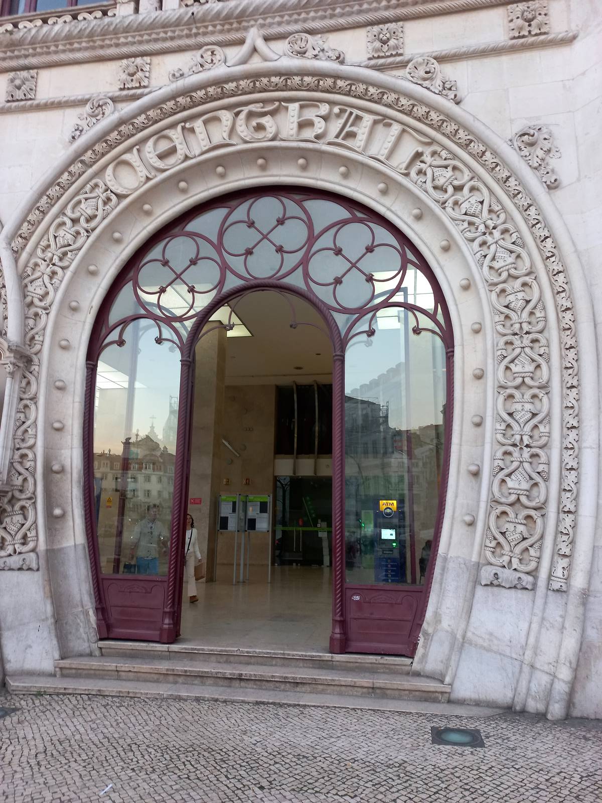 The historic station building - Lisbon