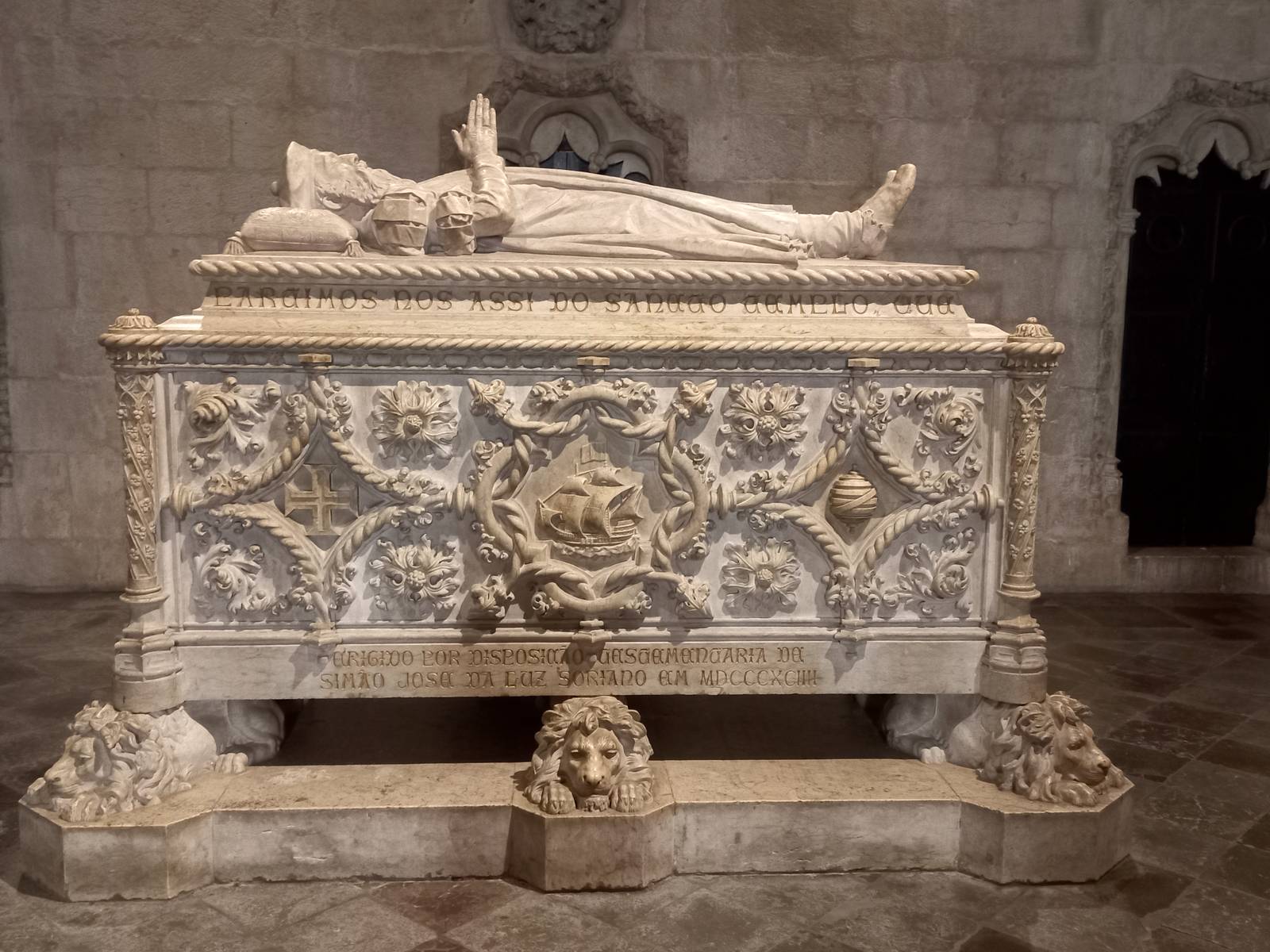 The tomb of Vasco da Gama - Lisbon