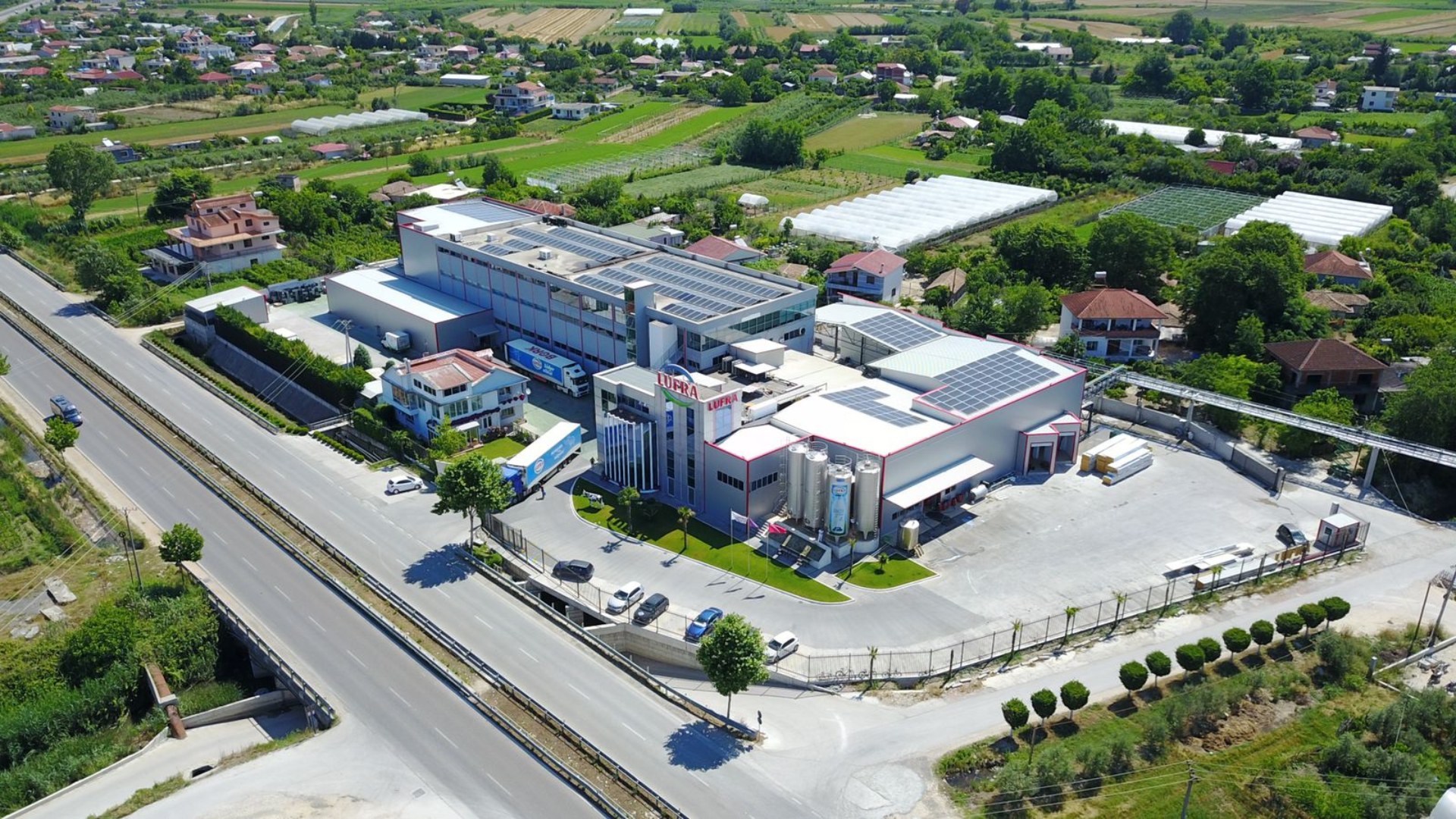 Fabrika e përpunimit të qumështit Lufra - Bishqethëm