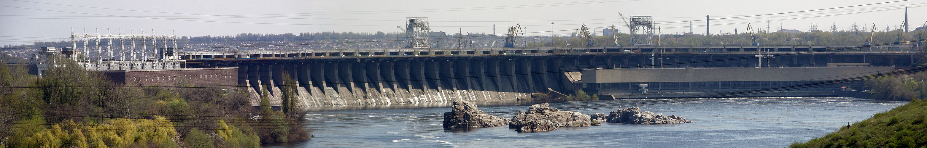 Dnipro/Dnieper Hydroelectric Dam - Zaporizhzhia
