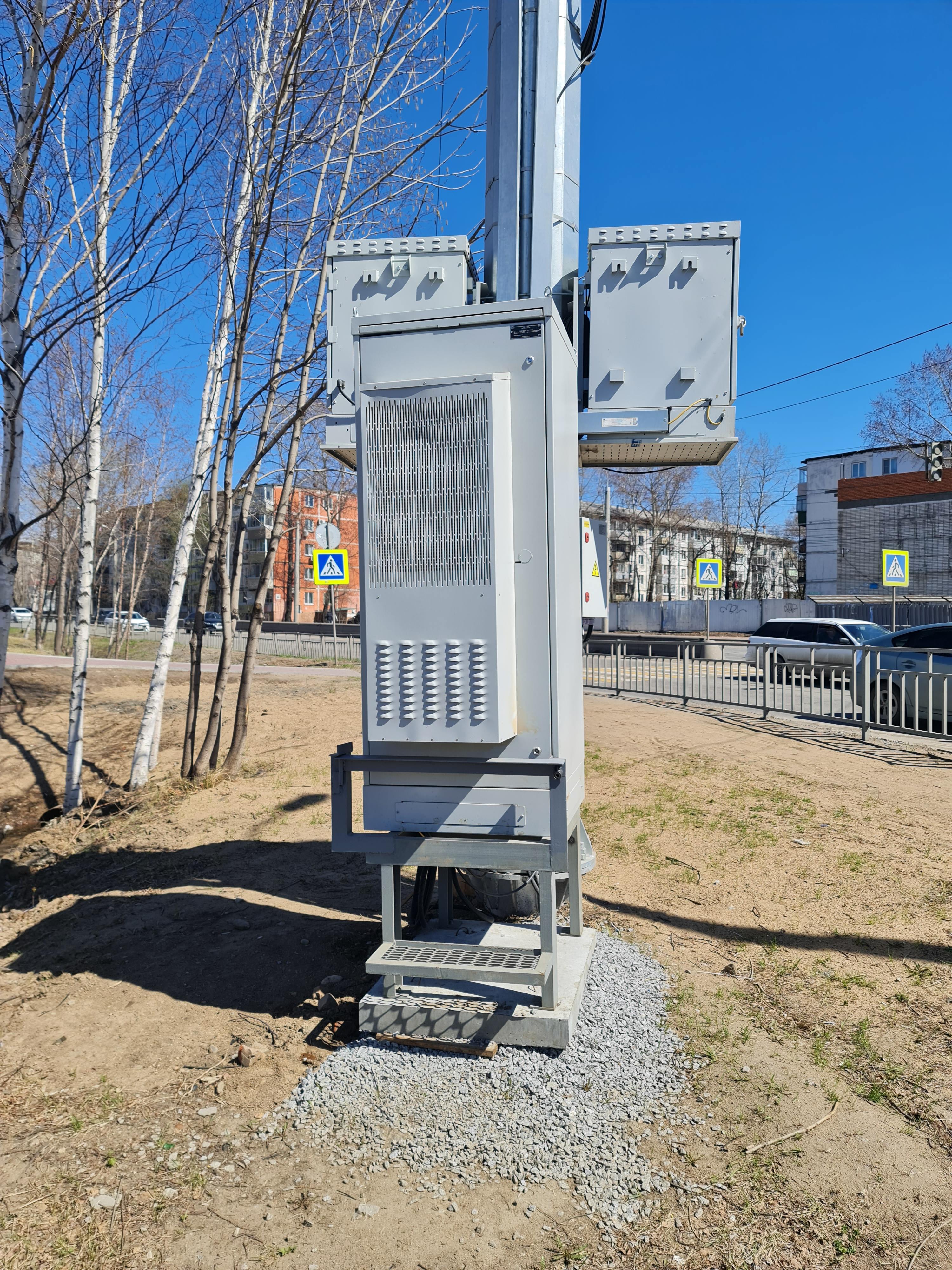 Базовая станция № 27-1500 сети цифровой сотовой подвижной связи ПАО ...