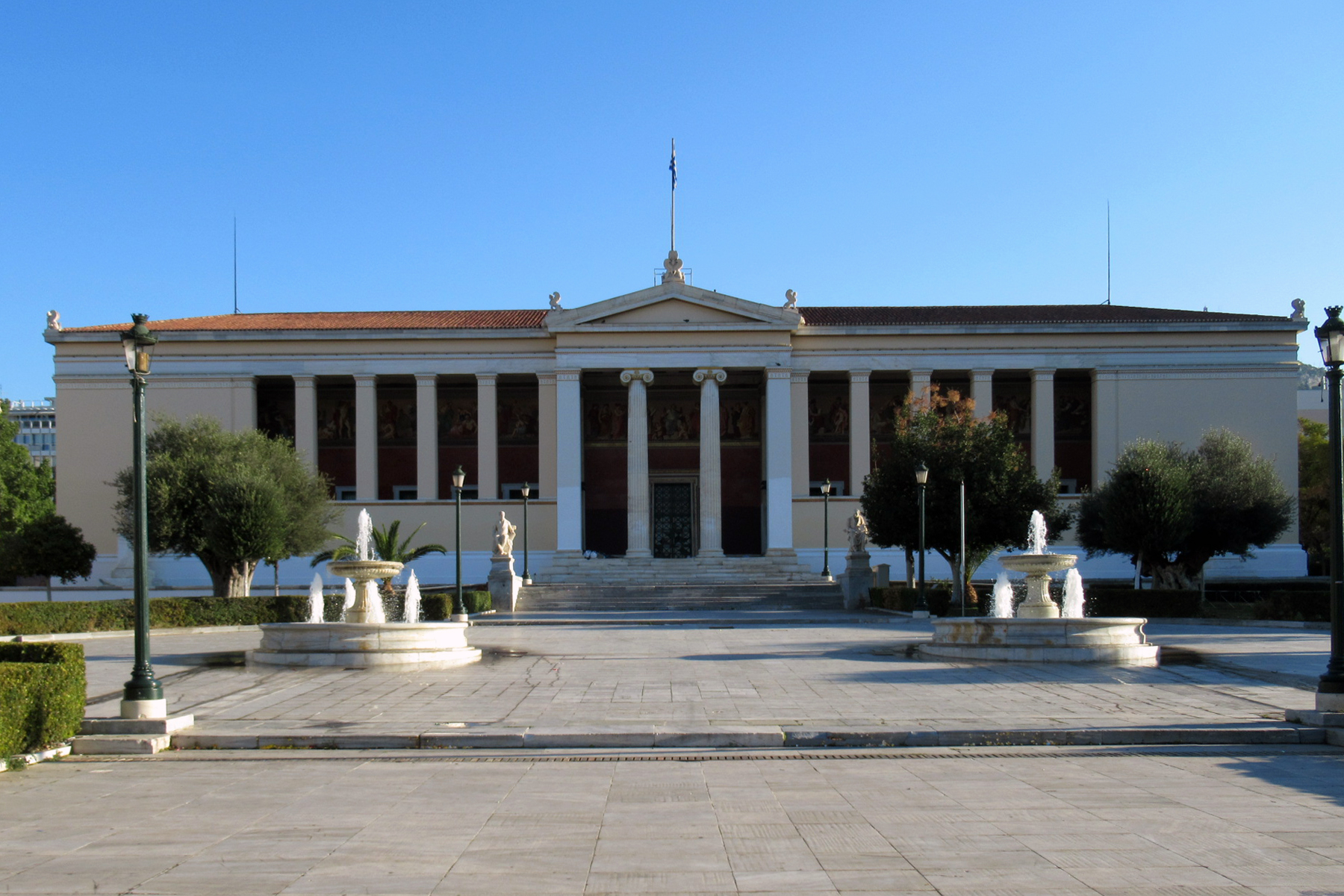 Rectorate - Main building, National and Kapodistrian University Athens ...