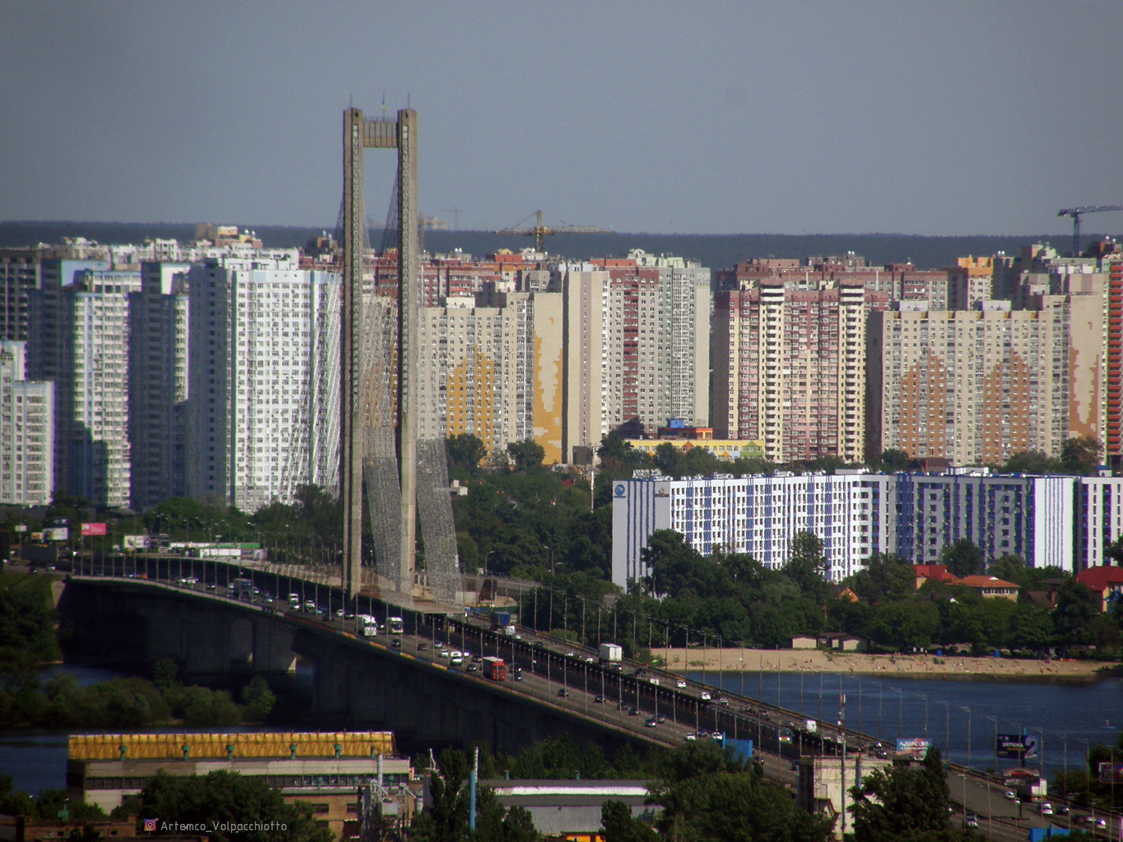 Pivdennyi ('Southern') Bridge - Kyiv