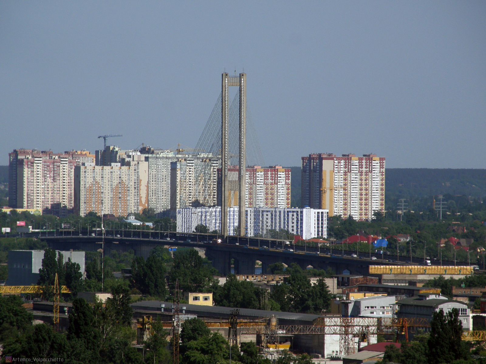Pivdennyi ('Southern') Bridge - Kyiv
