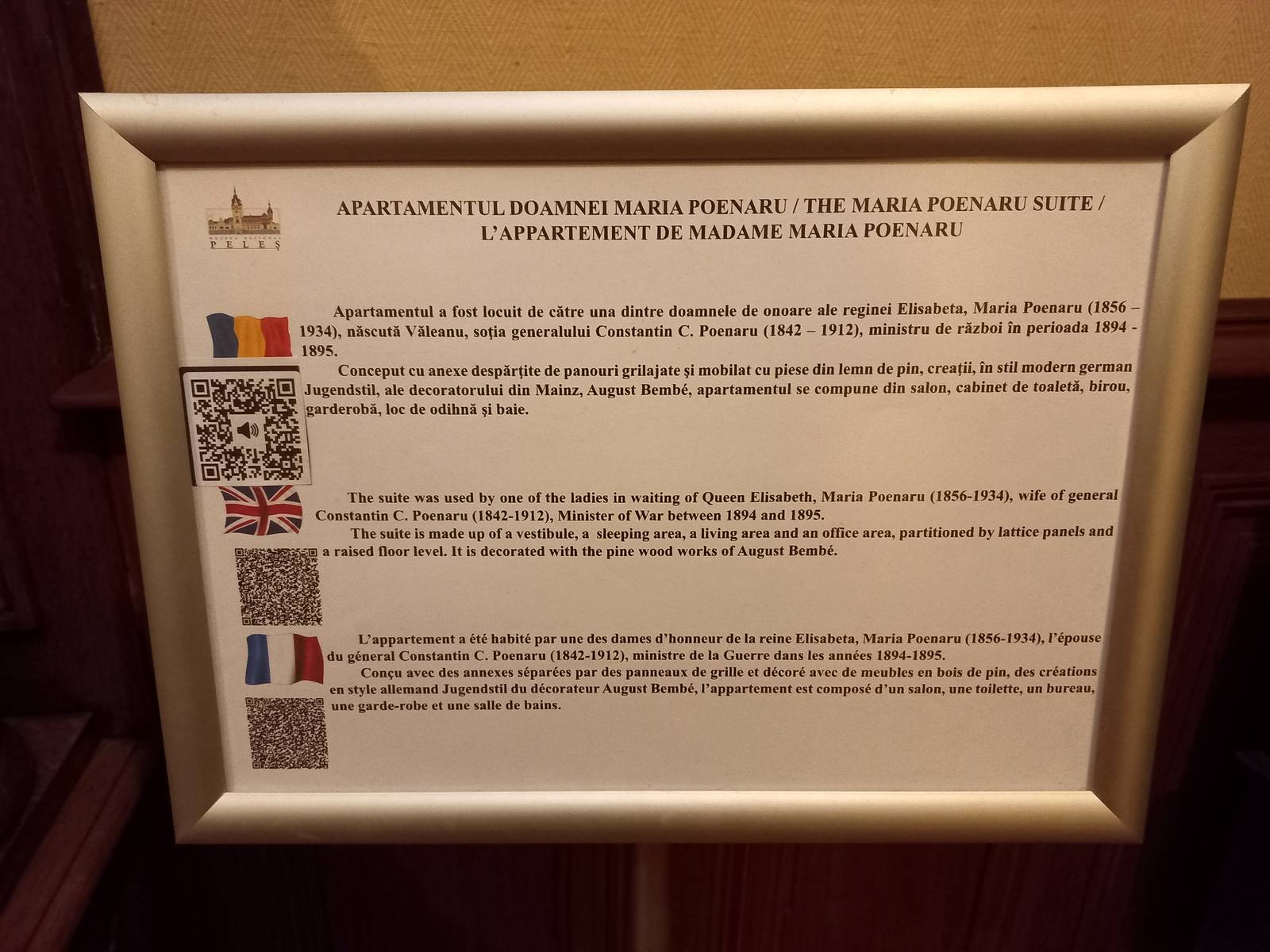 The Maria Poenaru suite - Sinaia