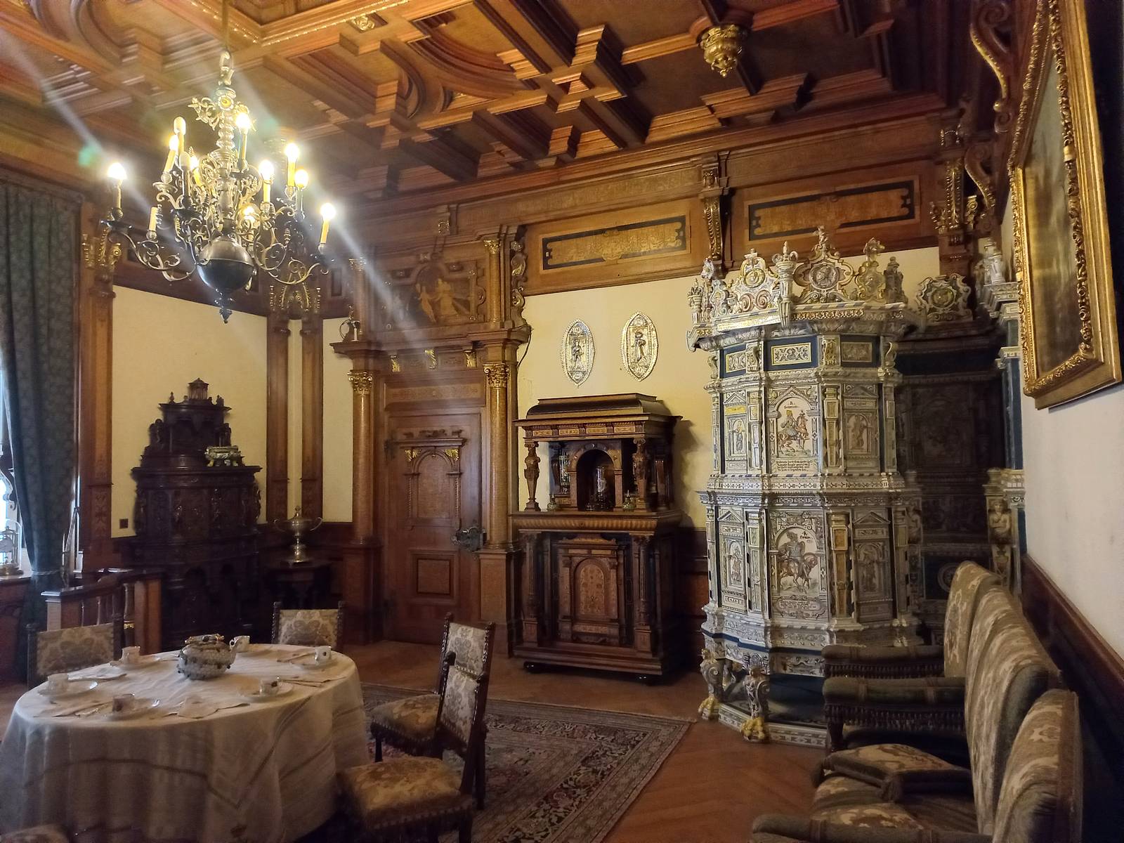 The breakfast room - Sinaia
