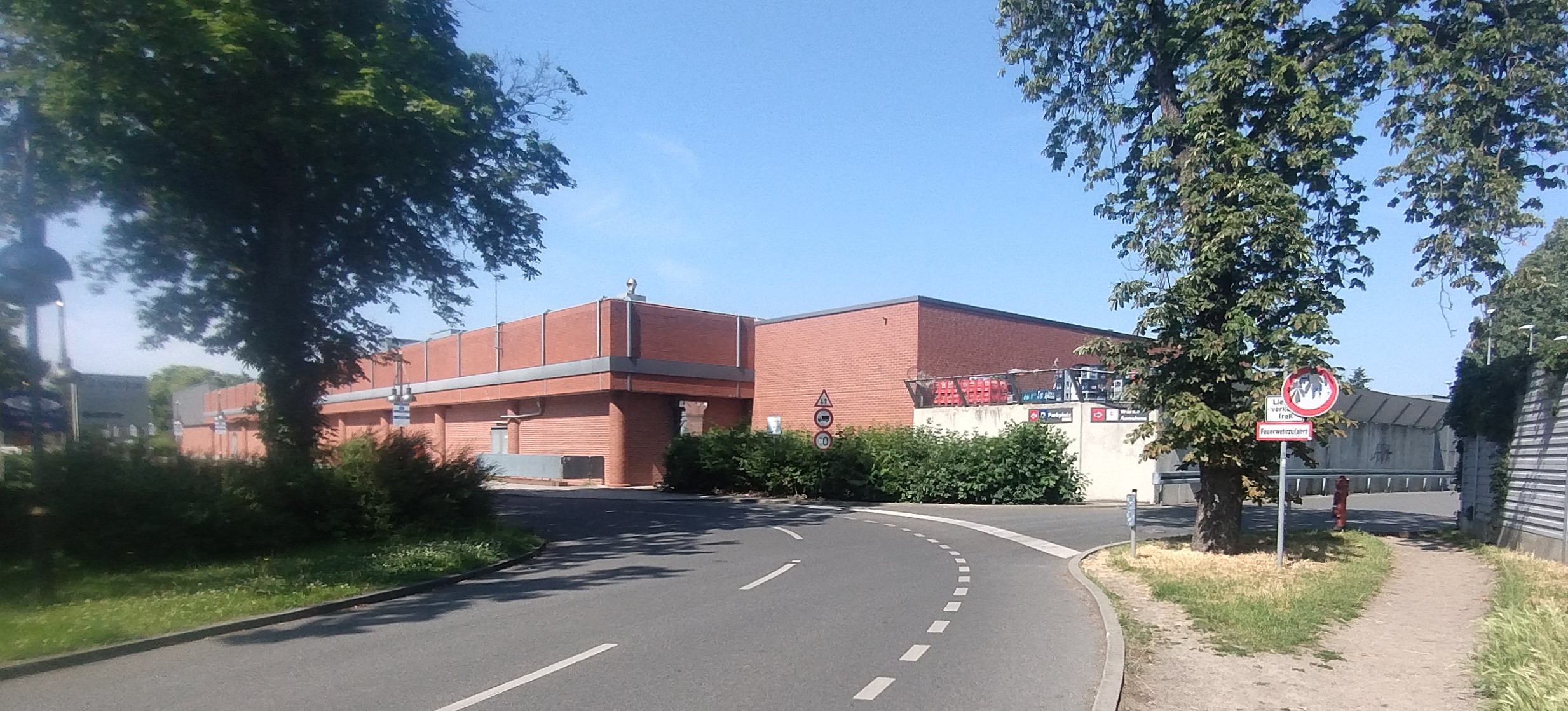 Shopping center on the site of the prison "Spandau" - Berlin