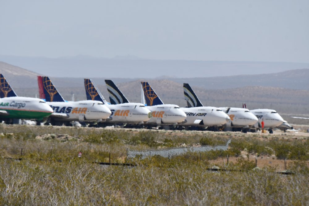 Mojave Airport Airplane Storage
