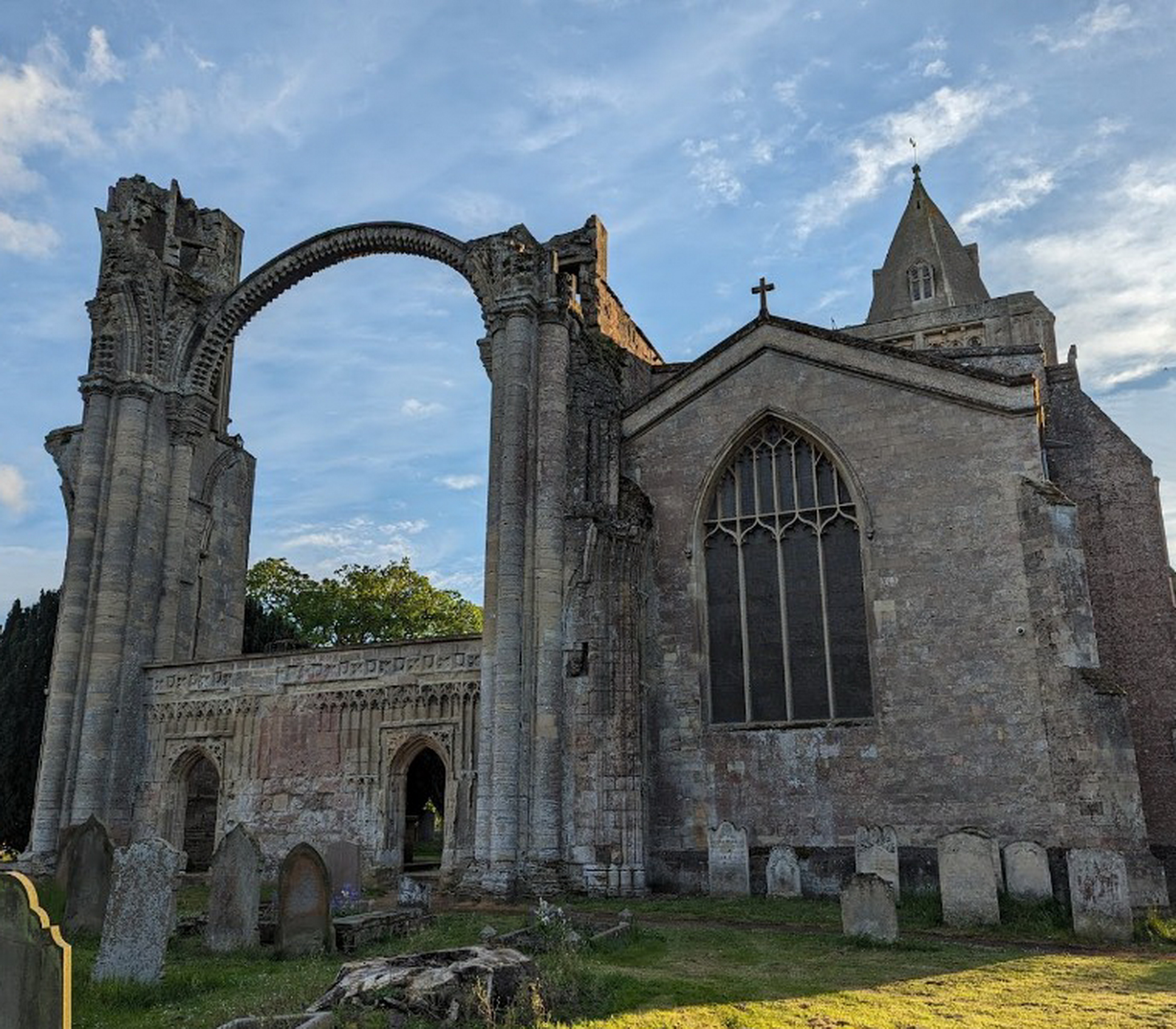 Crowland Abbey (also known as Croyland Abbey) - Crowland