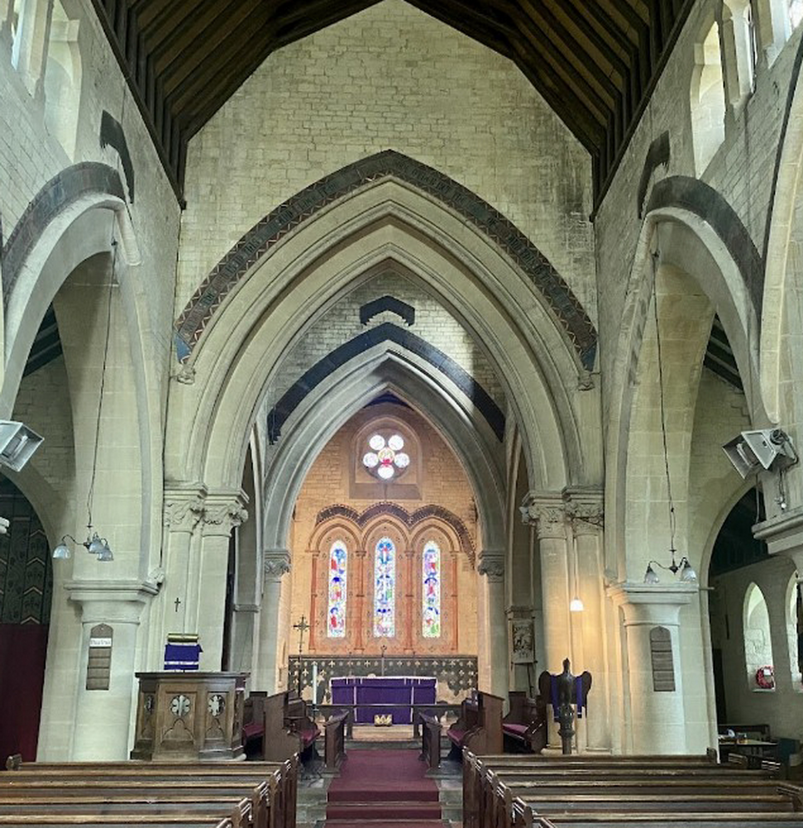 St Michael & All Angels Church, Leafield - Leafield