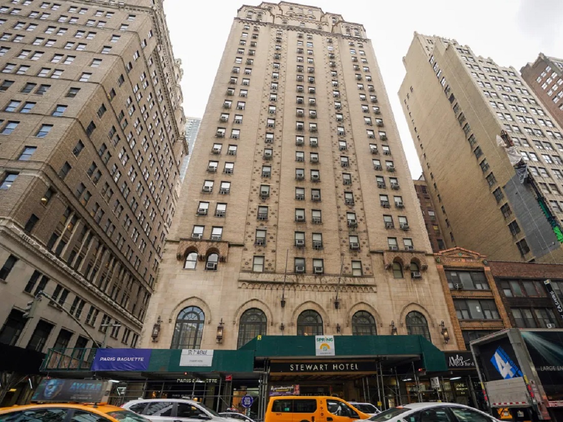 Humanitarian Emergency Response & Relief Center at the Stewart Hotel