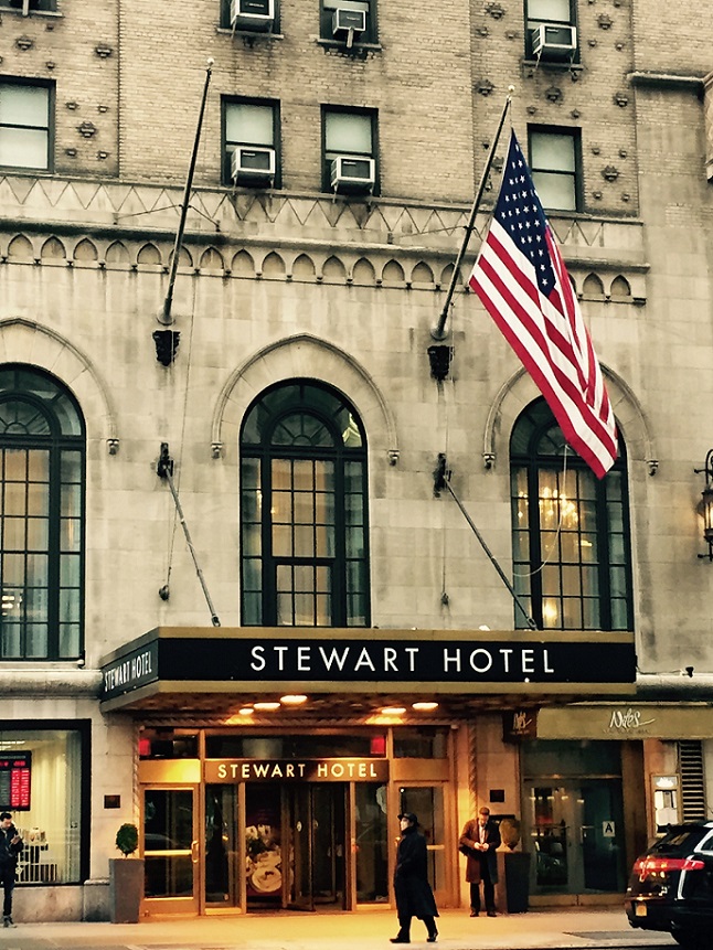 Humanitarian Emergency Response & Relief Center at the Stewart Hotel