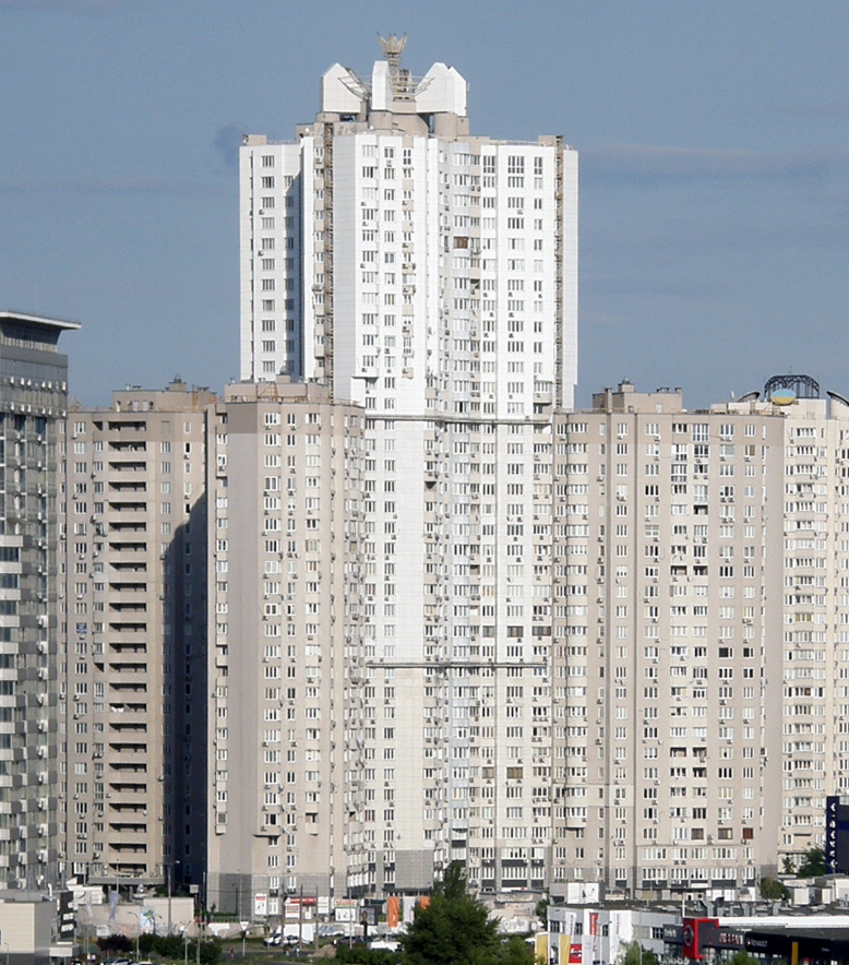 The Crown - Kyiv | high-rise, apartment building, 2007_construction ...