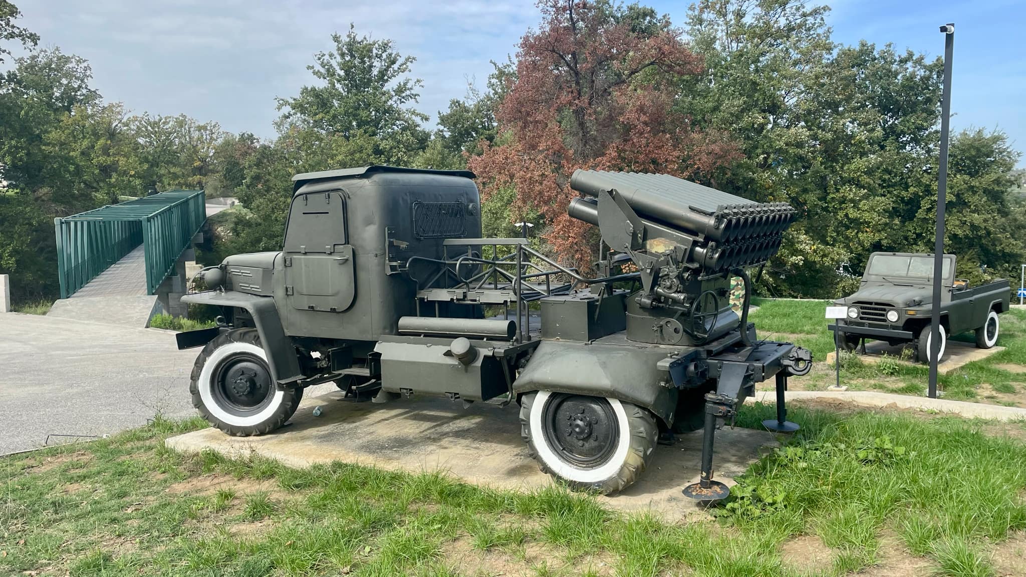Multiple Rocket Launcher 130 mm | artillery on display