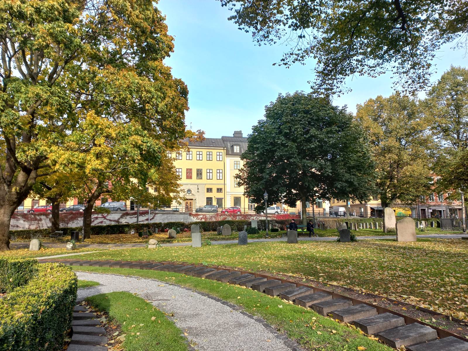 The church grounds - Stockholm