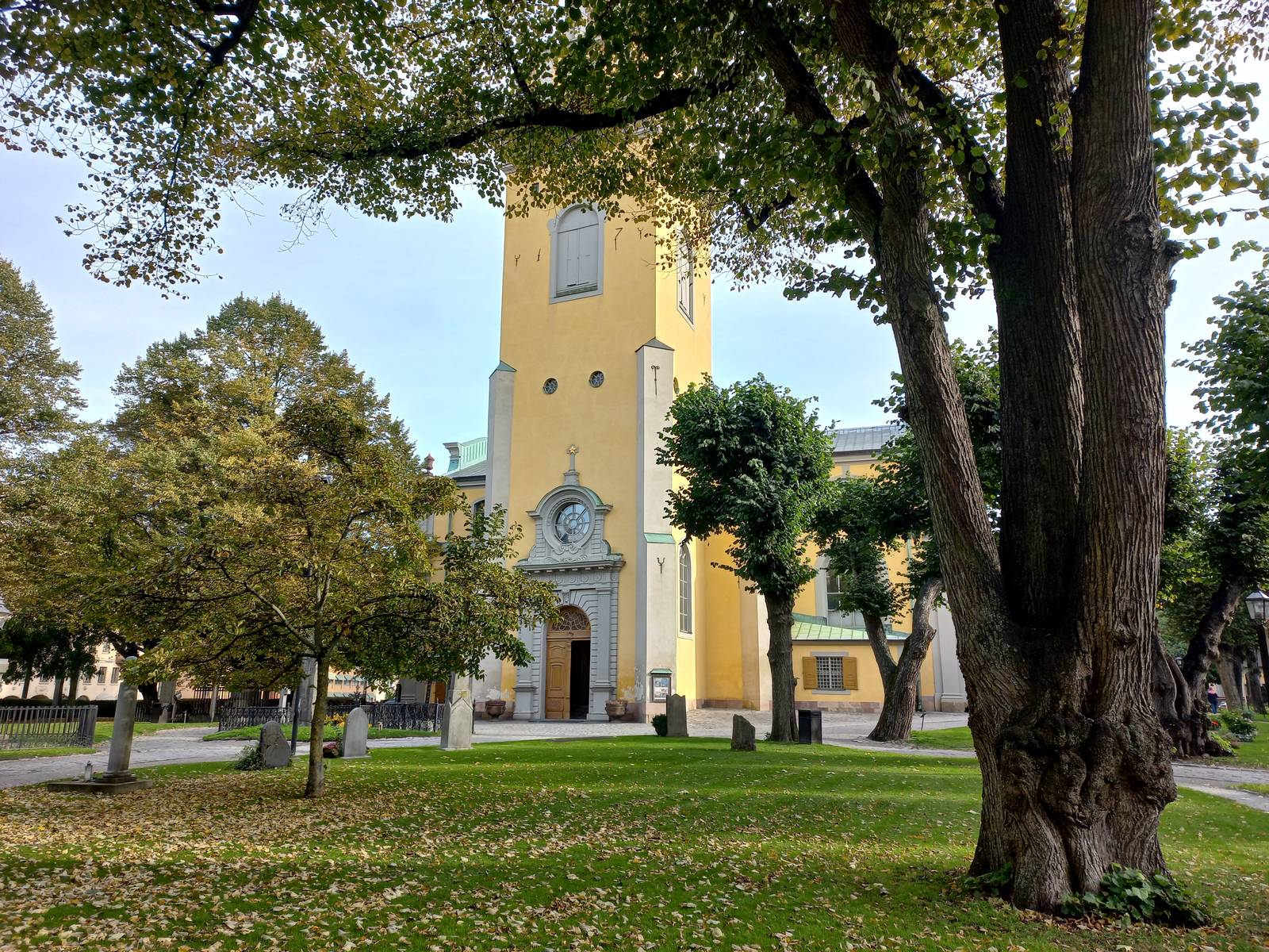 The church grounds - Stockholm