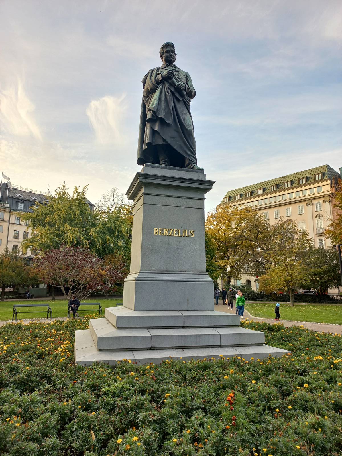 Berzelius Statue - Stockholm