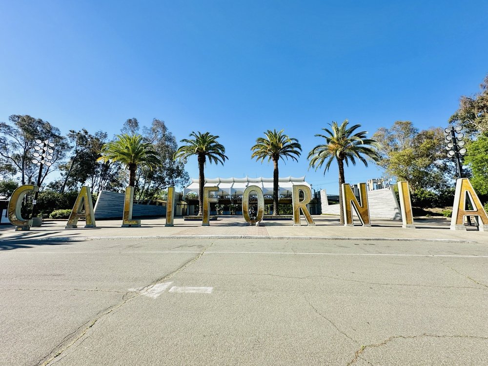 CALIFORNIA Letters - Sacramento, California