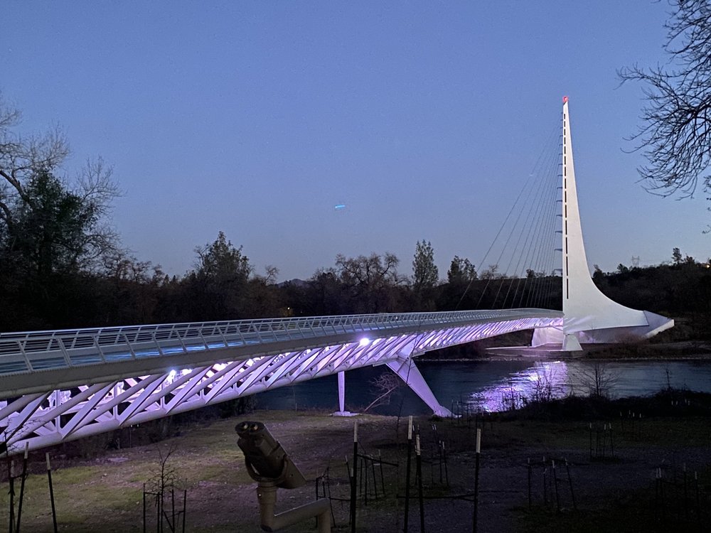 Sundial Bridge at Turtle Bay - Redding, California