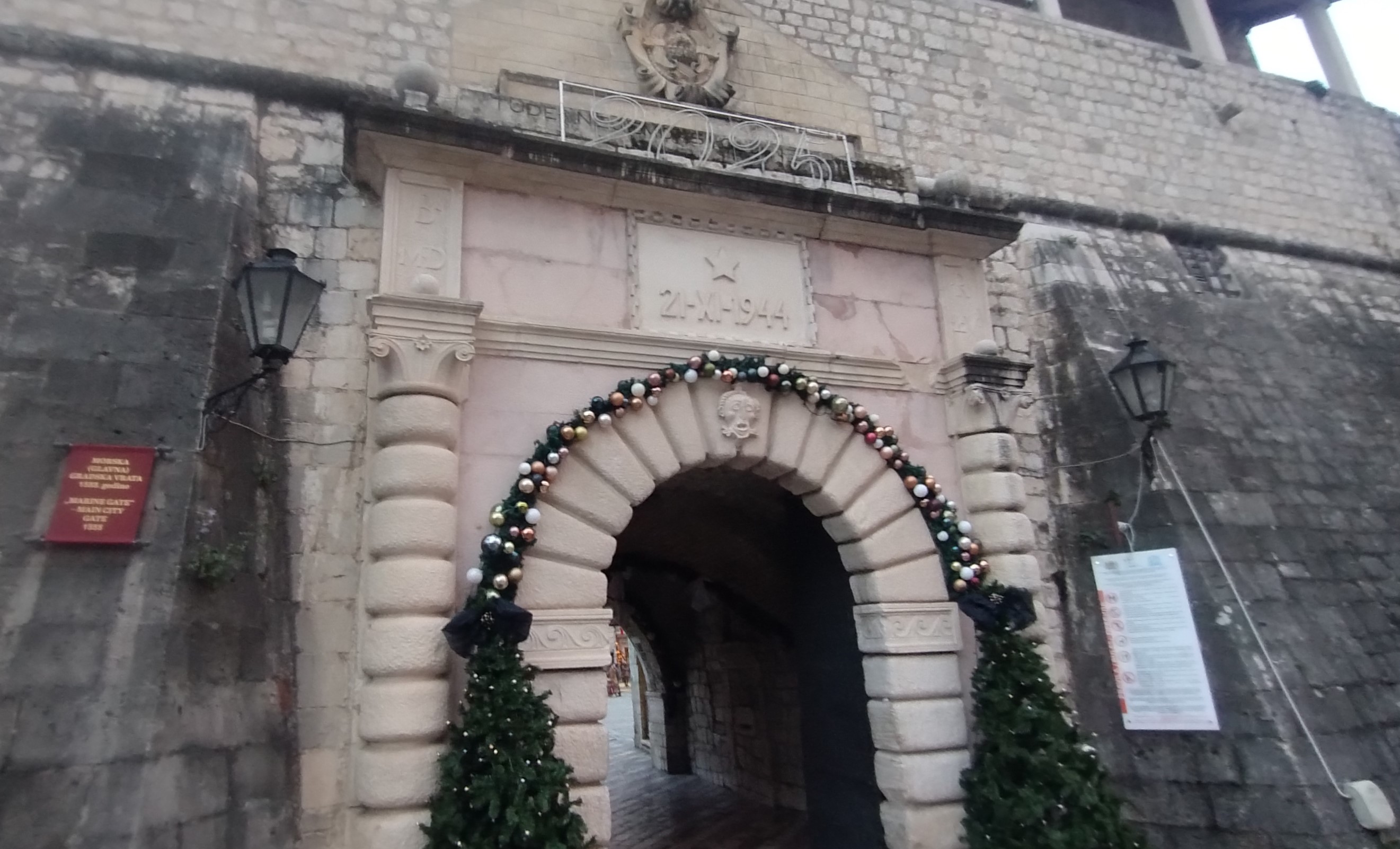 Sea (Main) Gate - Kotor