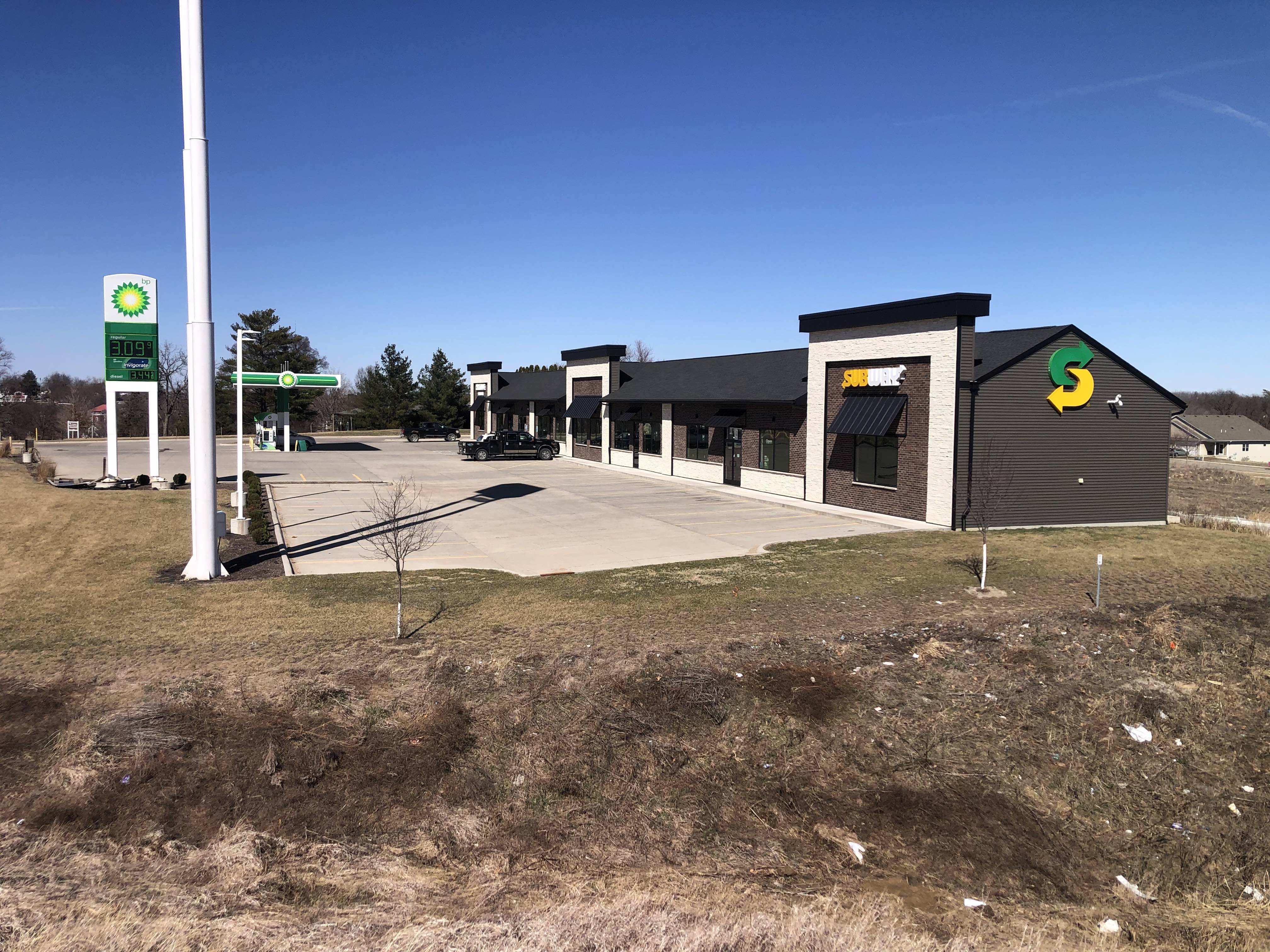 BP Gas and Subway - West Branch, Iowa
