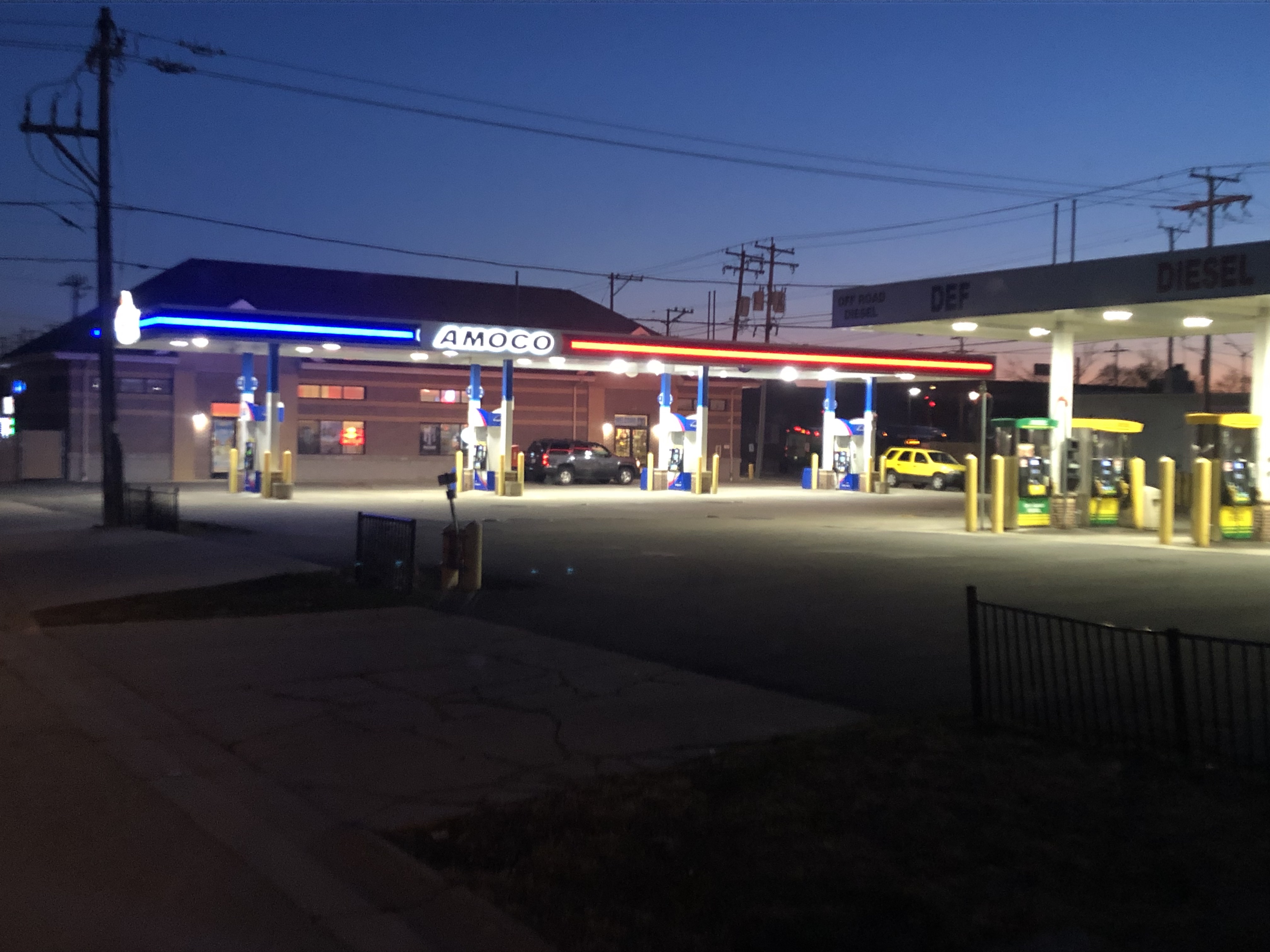 Amoco Gas Station