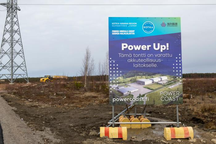 Easpring Finland New Materials Oy:n akkumateriaalitehdas