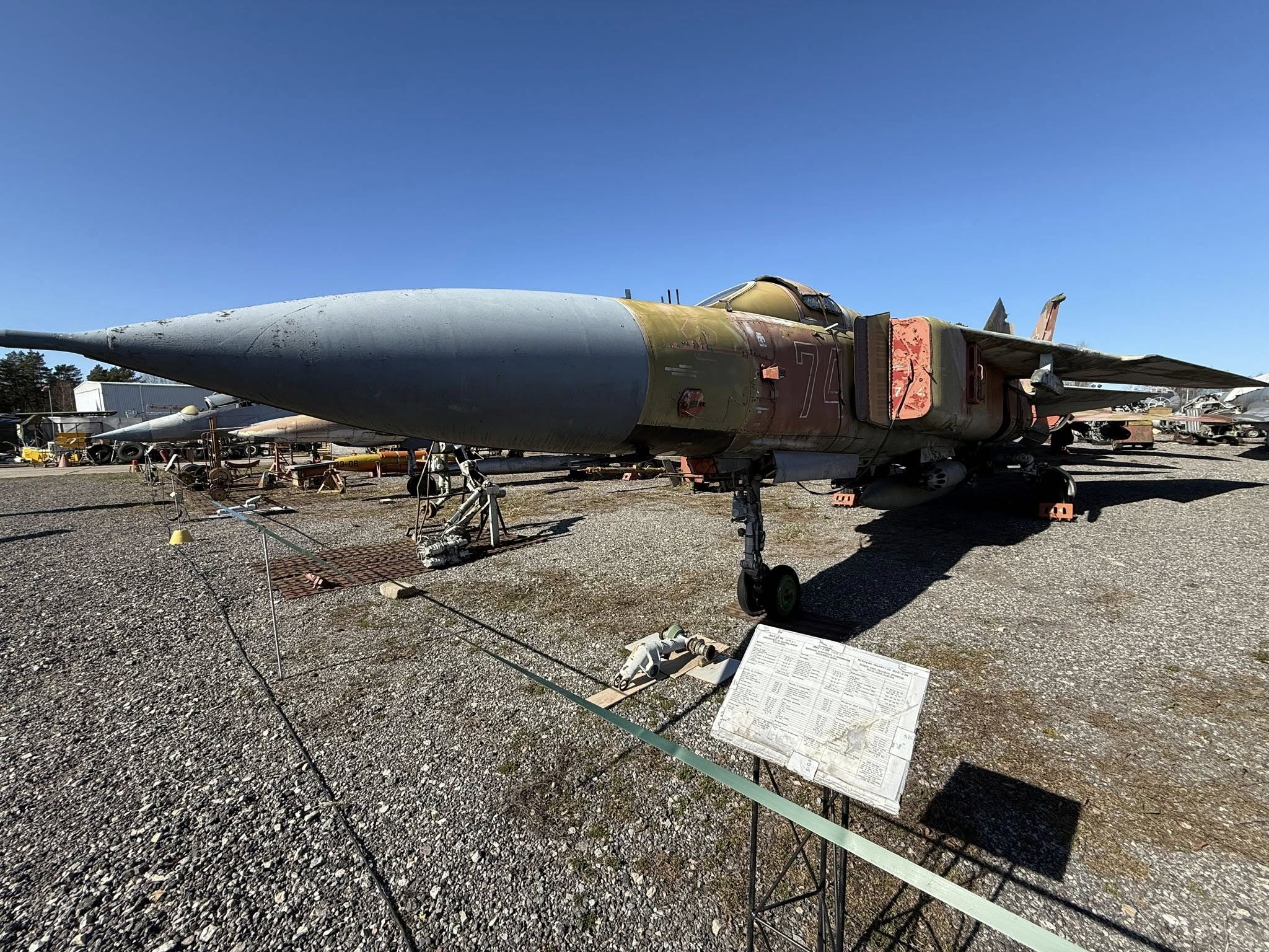 MiG-23M - Lidosta "Rīga"