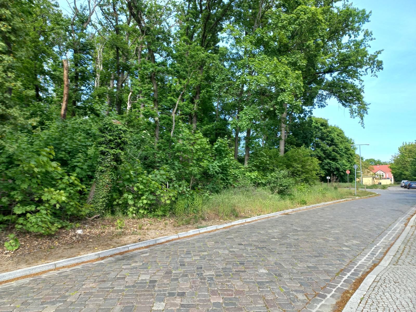 The narrowest place in the DDR - Potsdam