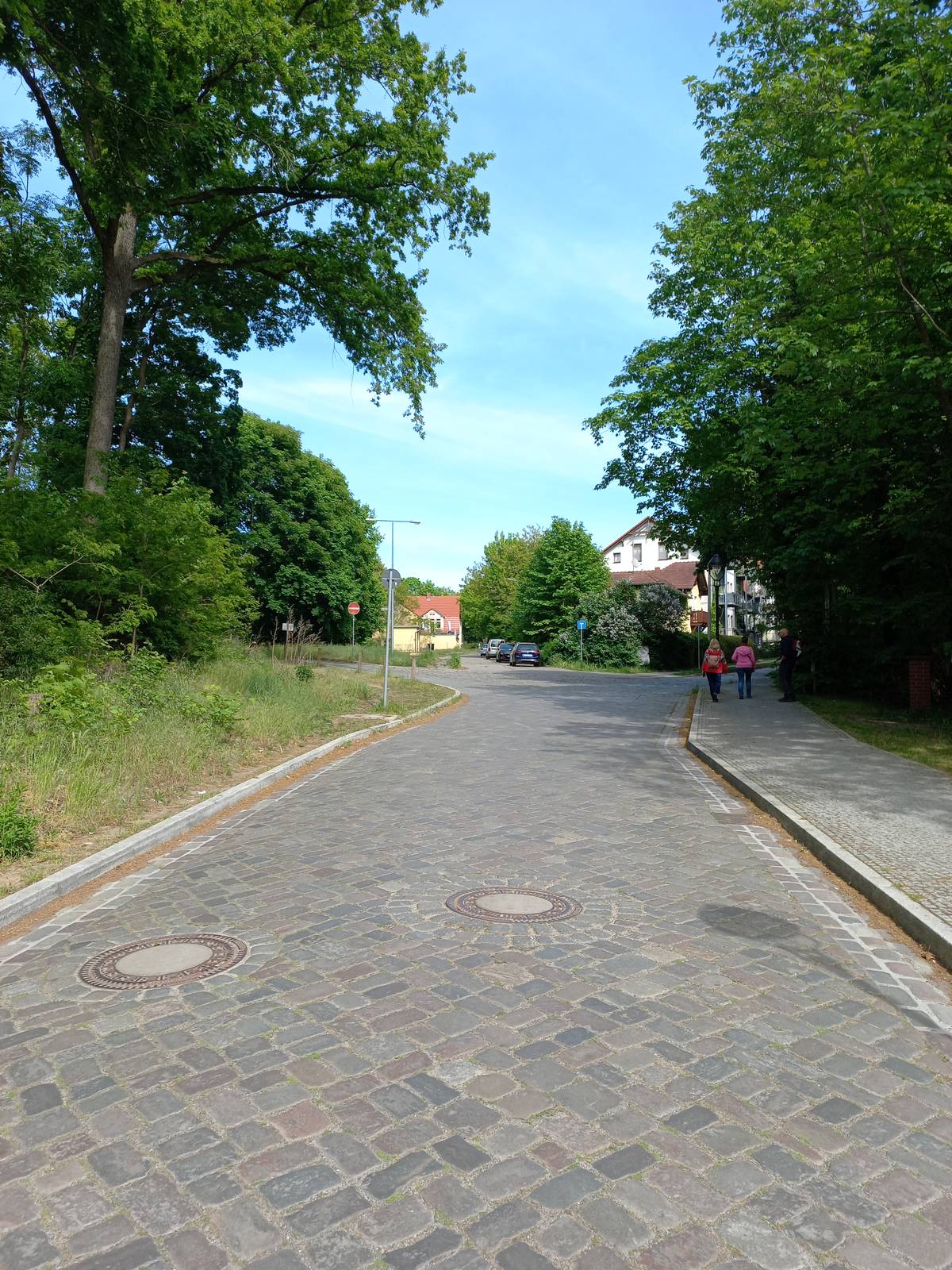 The narrowest place in the DDR - Potsdam