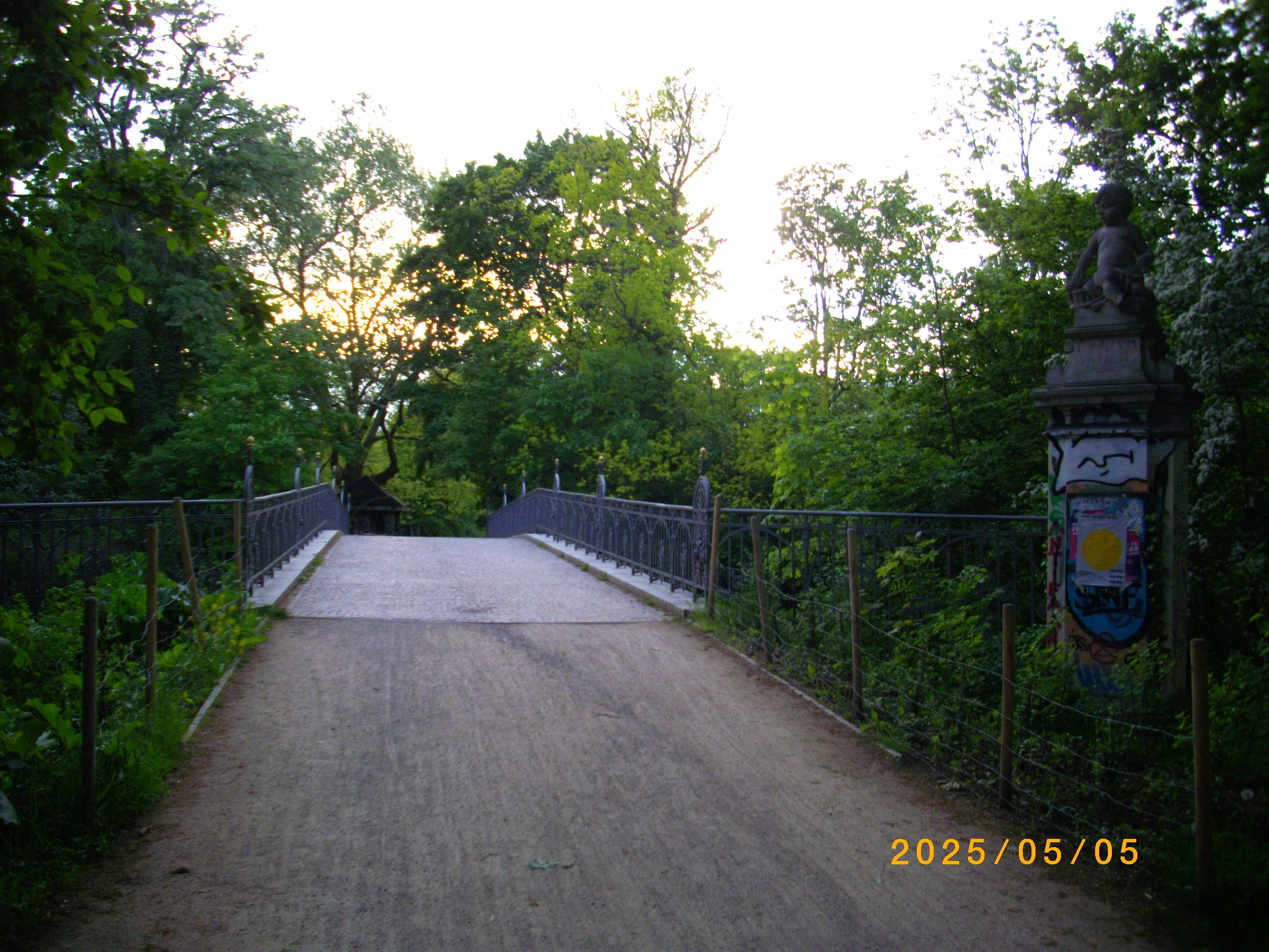 Klingerhainbrücke tiltas - Leipcigas