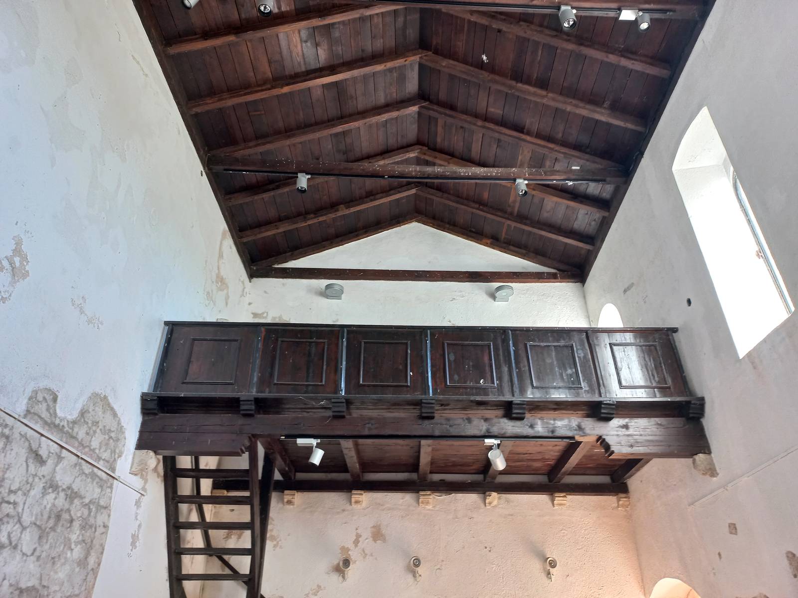 The historic interior of the church - Bar