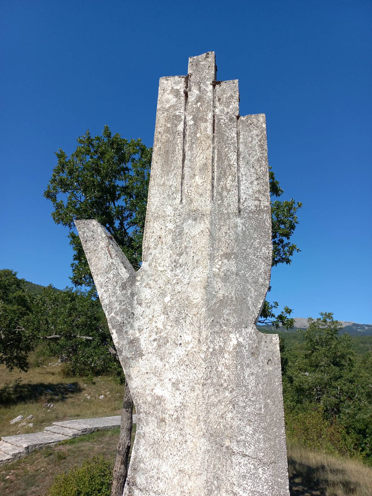 The Three Hand Sculpture